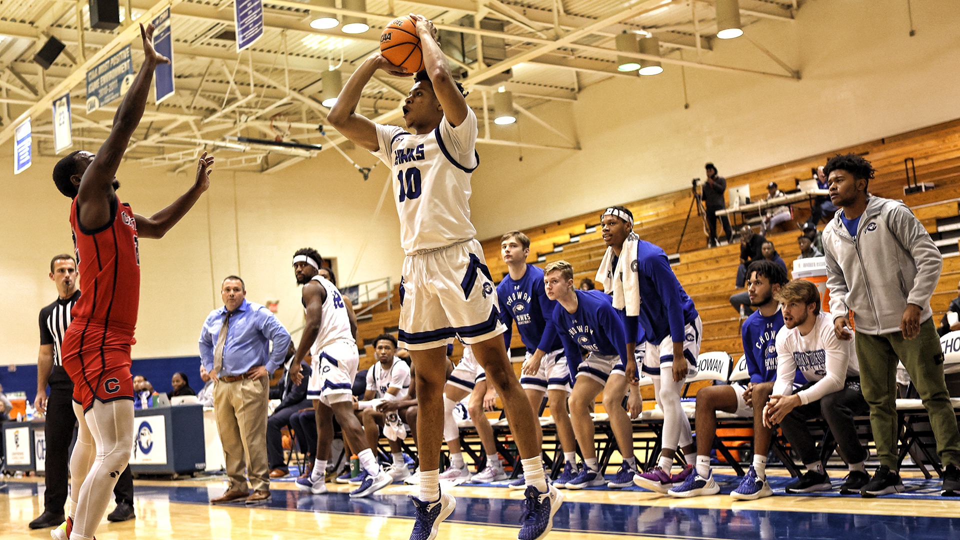 Chowan Goes Cold In Second Half Against #5 Braves - Chowan University ...