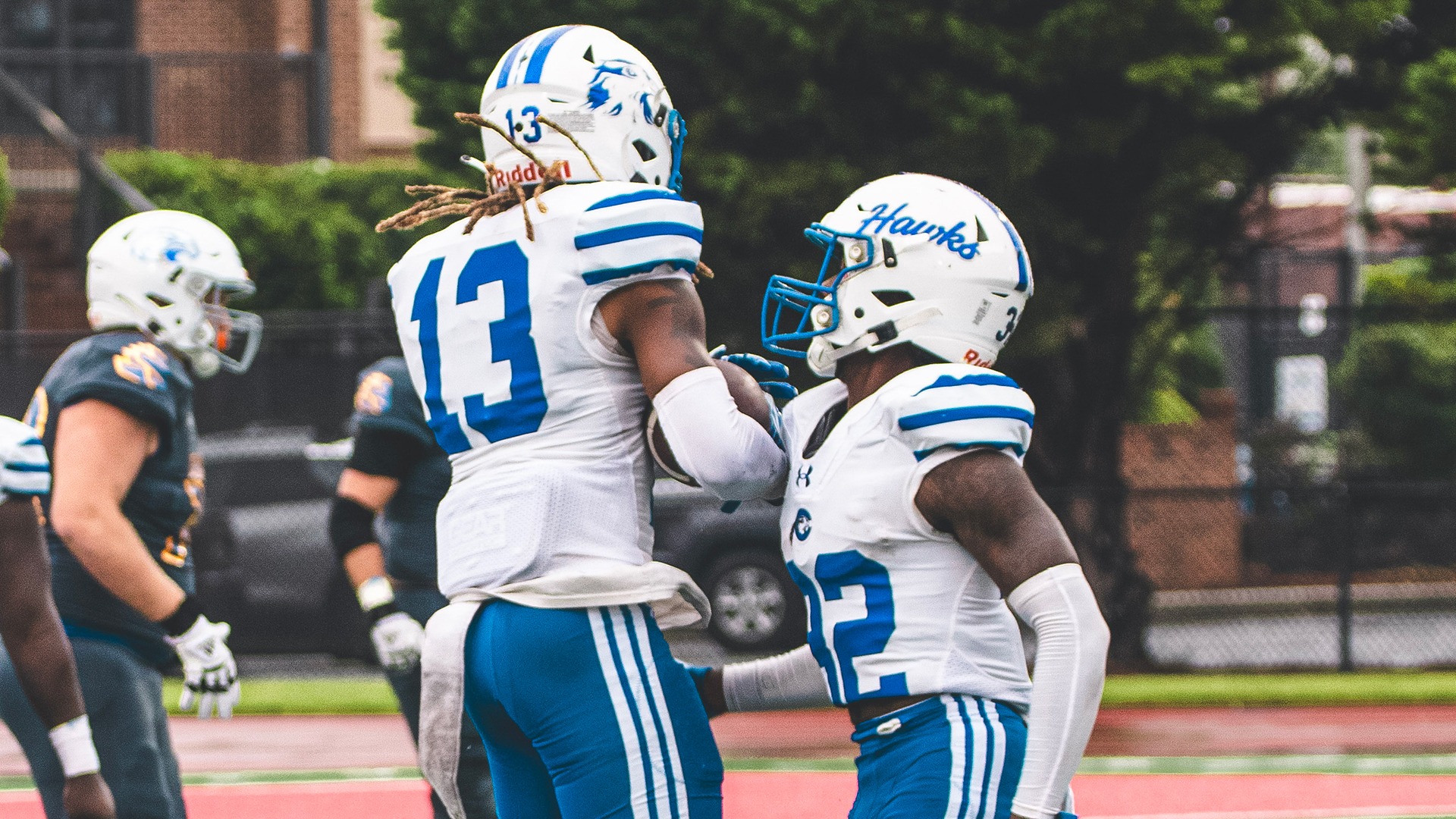 Choctaws Run Away Late To Hand Hawks 38-21 Loss - Chowan University ...