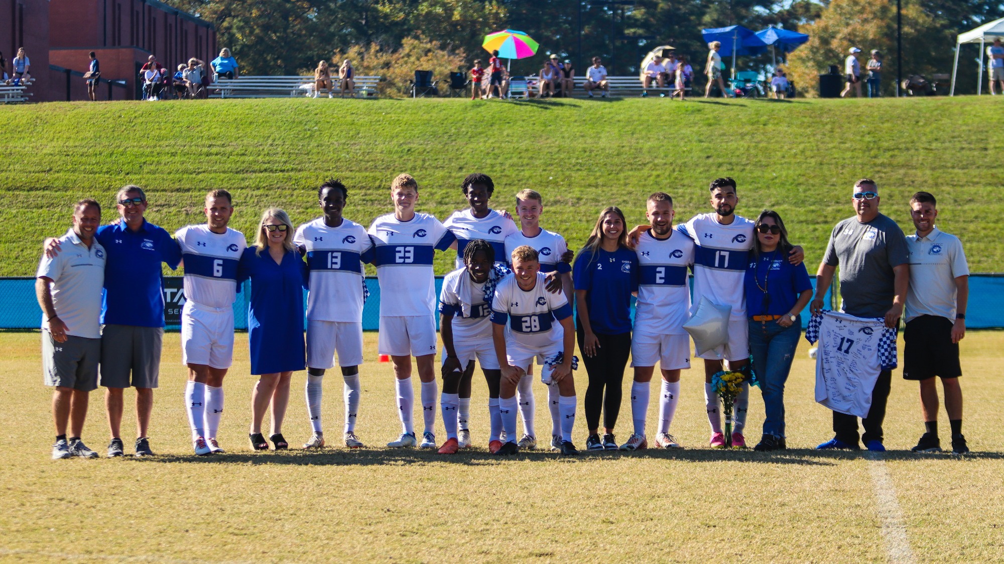 Hawks Defend Home Field Against Patriots - Chowan University Athletics