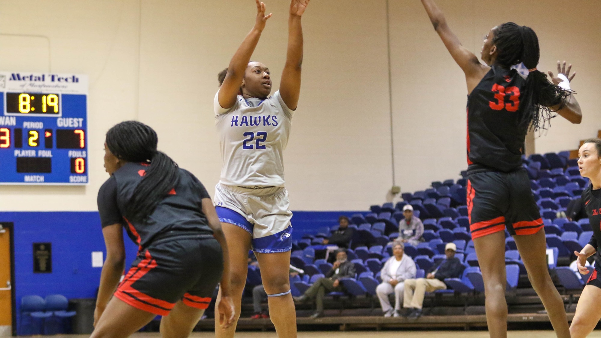 Hawks Soar To Season Sweep Of Trojans - Chowan University Athletics