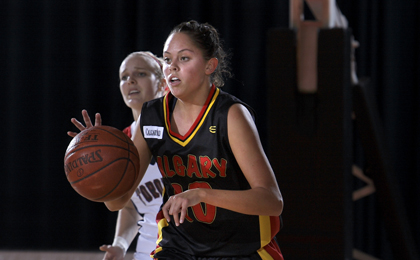 Megan Lang - 2011-12 - Women's Basketball - University of Calgary Athletics
