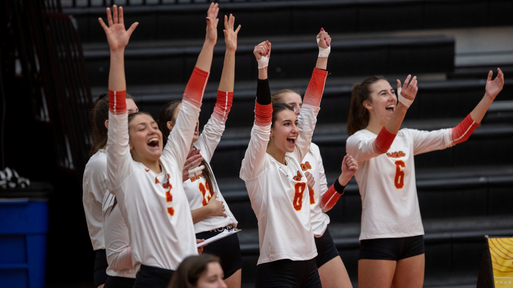 Dinos all smiles in home opener - University of Calgary Athletics