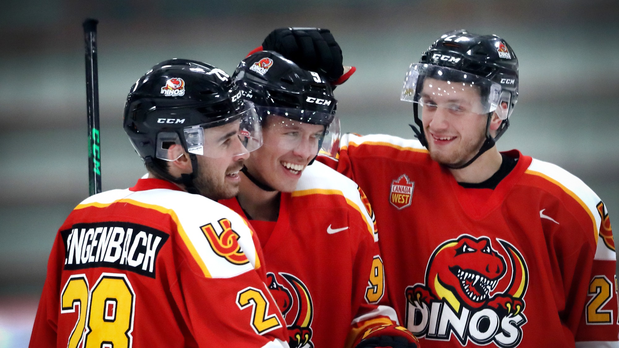 Offence erupts as Dinos take down Huskies - University of Calgary Athletics