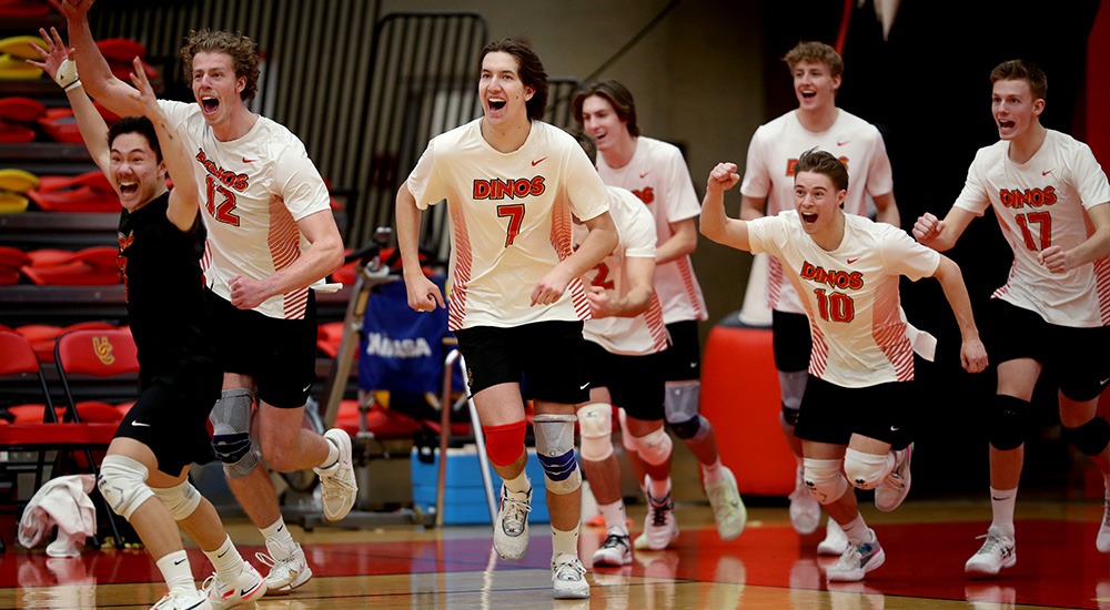 Dinos sweep UBC - University of Calgary Athletics