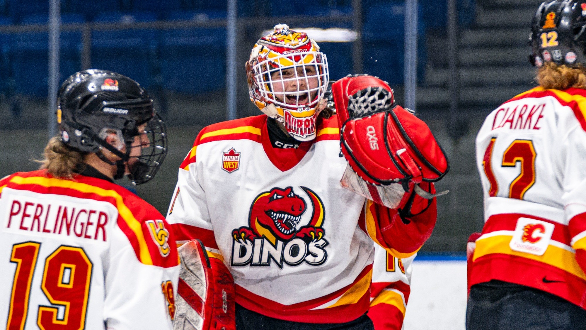 Dinos shutout T-Birds in Game 2 - University of Calgary Athletics