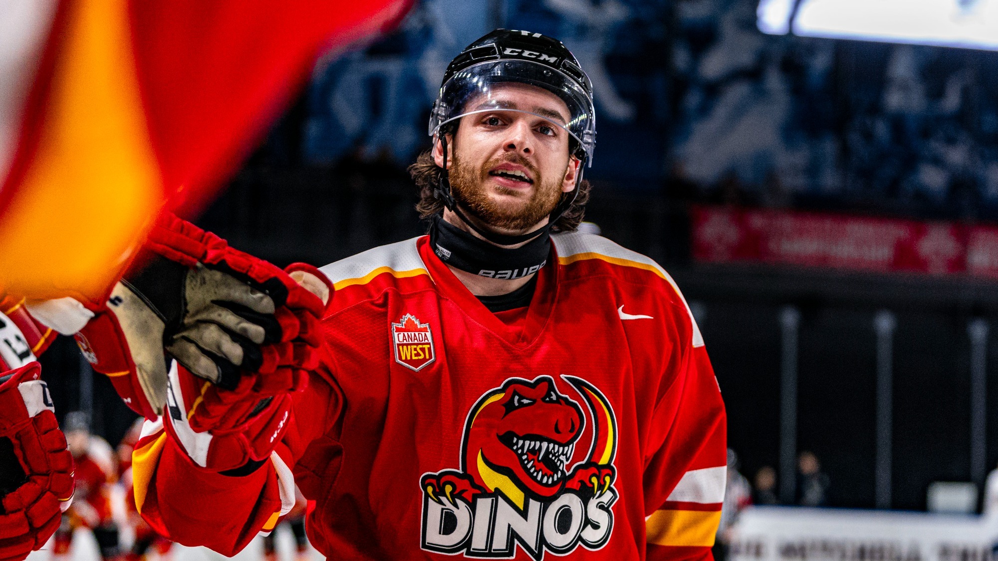 Dinos win Game 1 with five-goal second period - University of Calgary ...