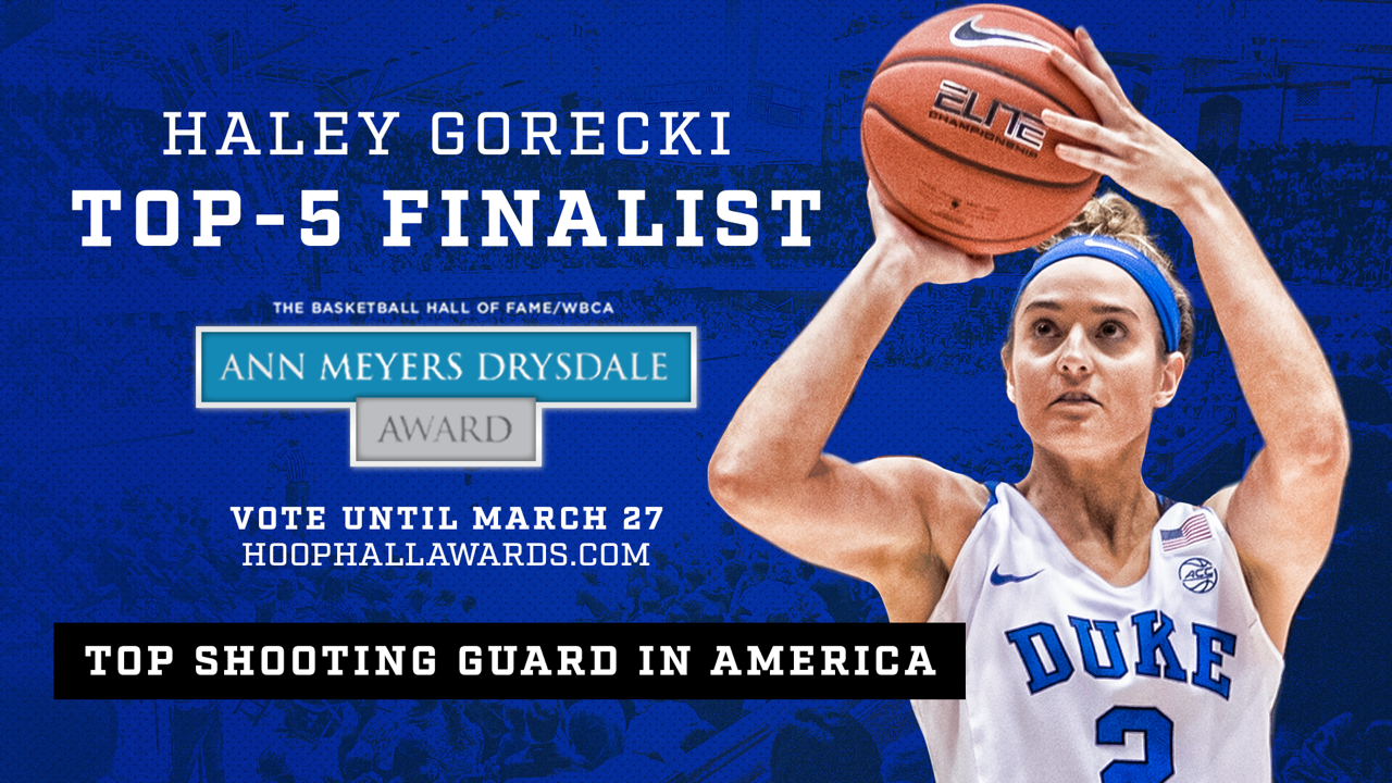 Haley Gorecki - 2019-20 - Women's Basketball - Duke University