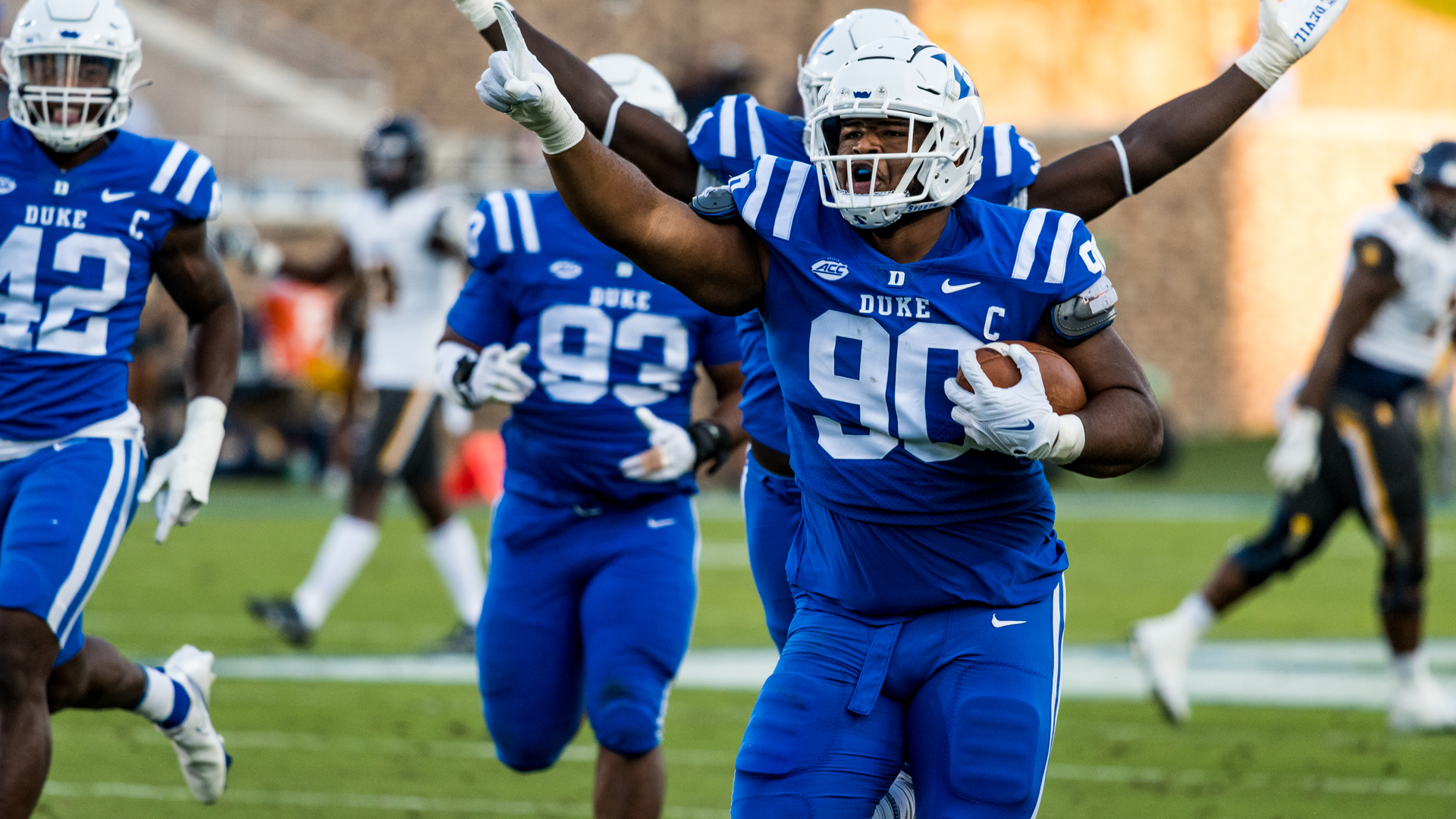 DeWayne Carter - 2023 - Football - Duke University