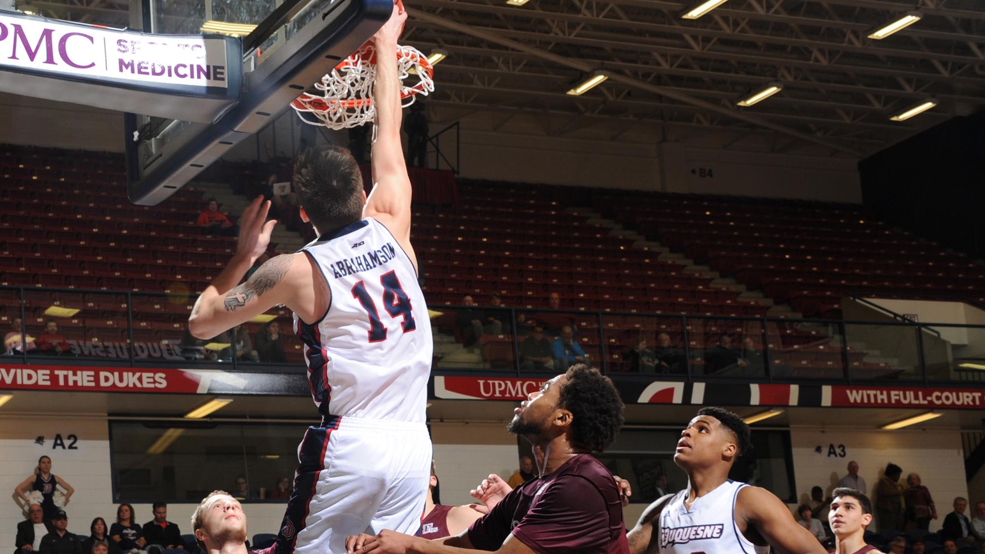 Kale Abrahamson - Men's Basketball - Duquesne University Athletics