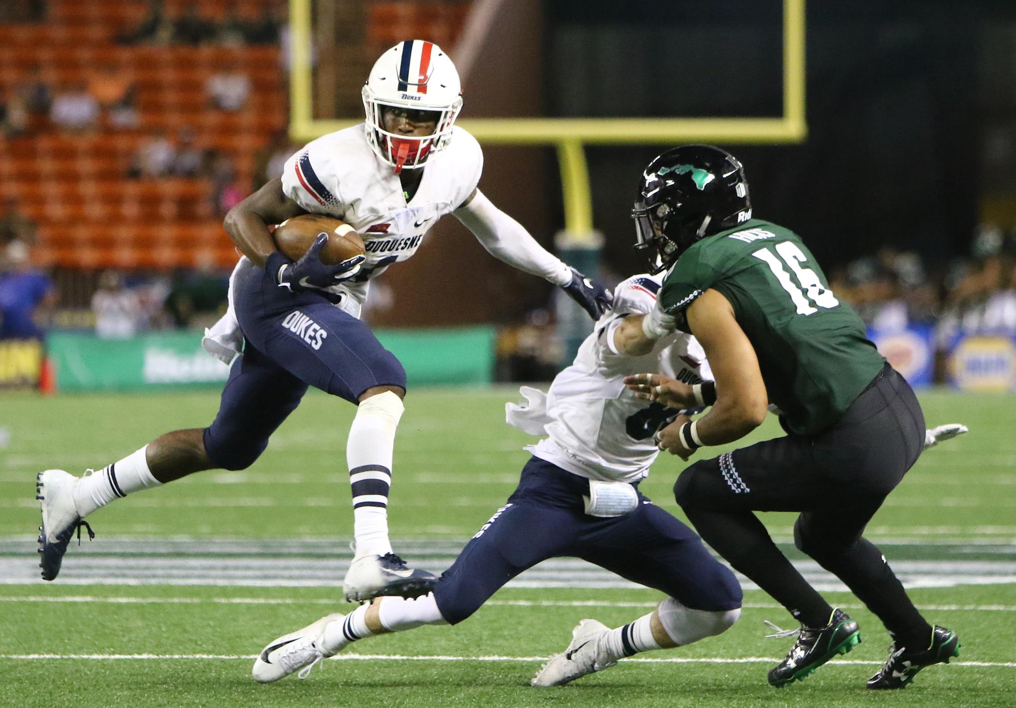 Nehari Crawford - Football - Duquesne University Athletics