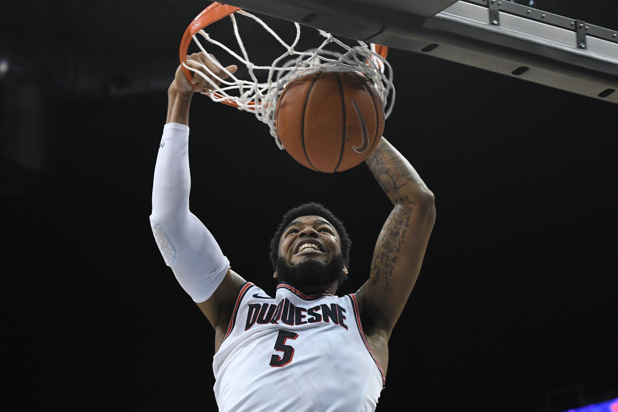 Marcus Weathers - Men's Basketball - Duquesne University Athletics