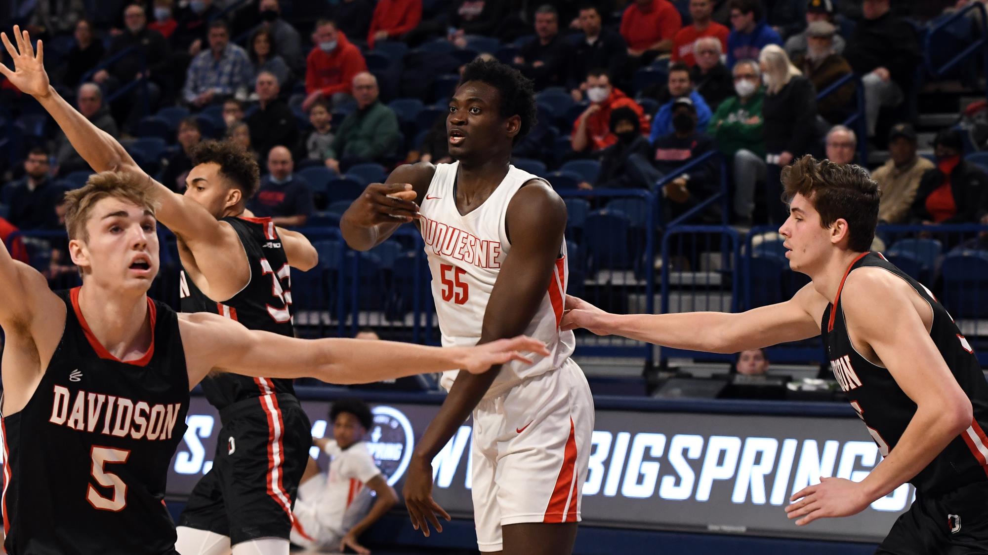 Mounir Hima - Men's Basketball - Duquesne University Athletics