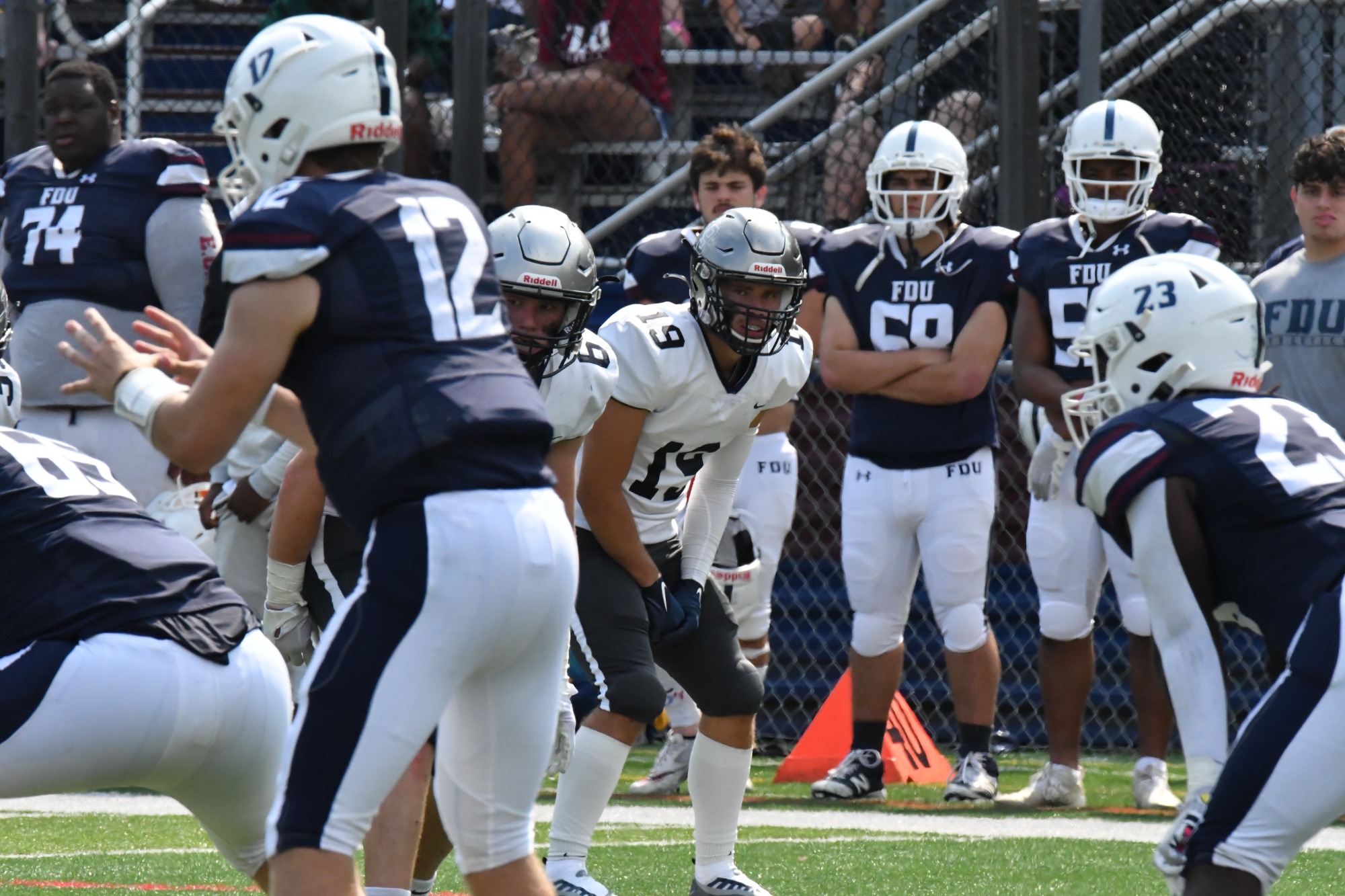 Football Rallies Behind Two Fourth Quarter Interceptions To Beat FDU ...