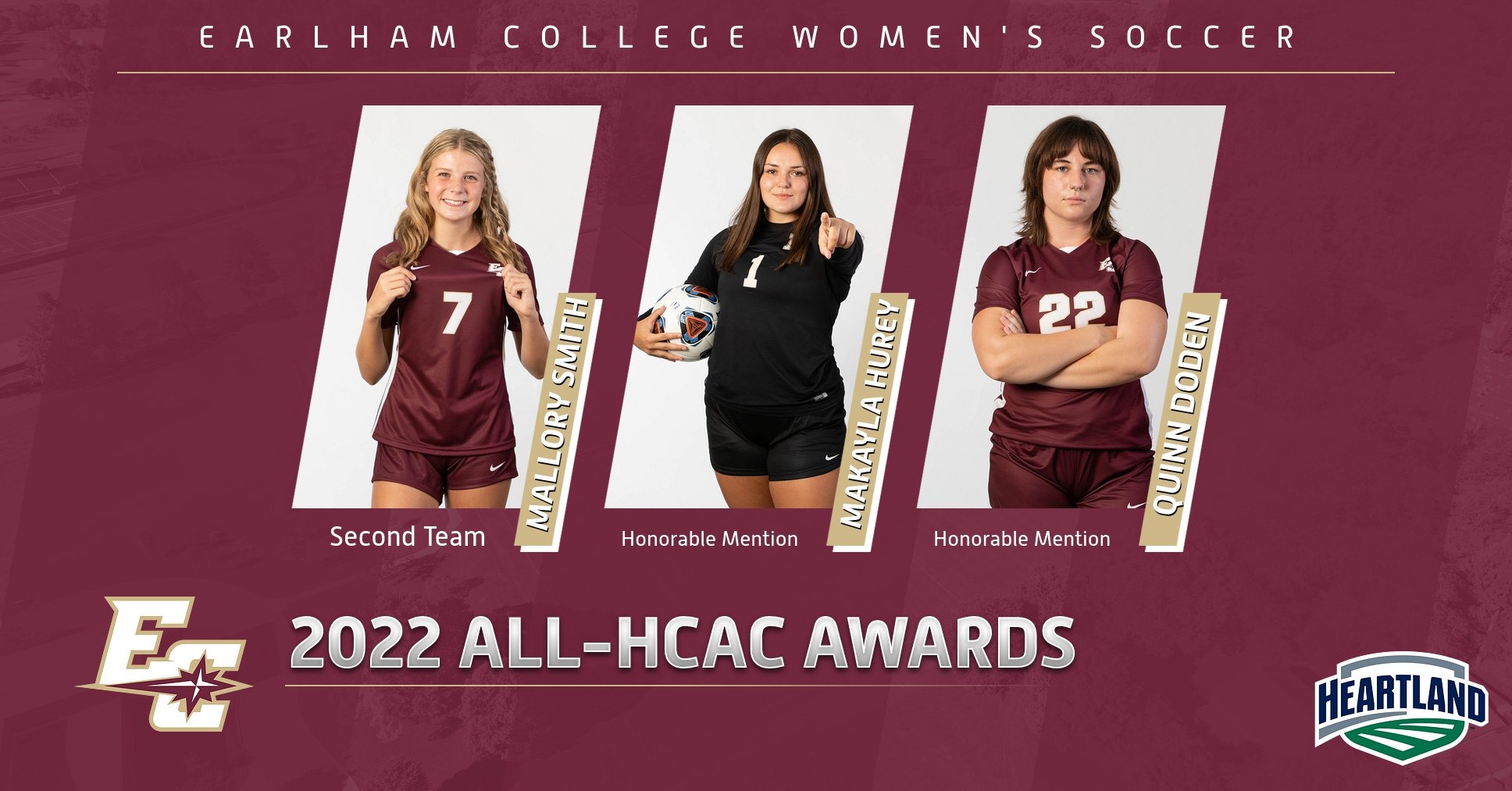Three Quakers earn WSOC honors - Earlham College
