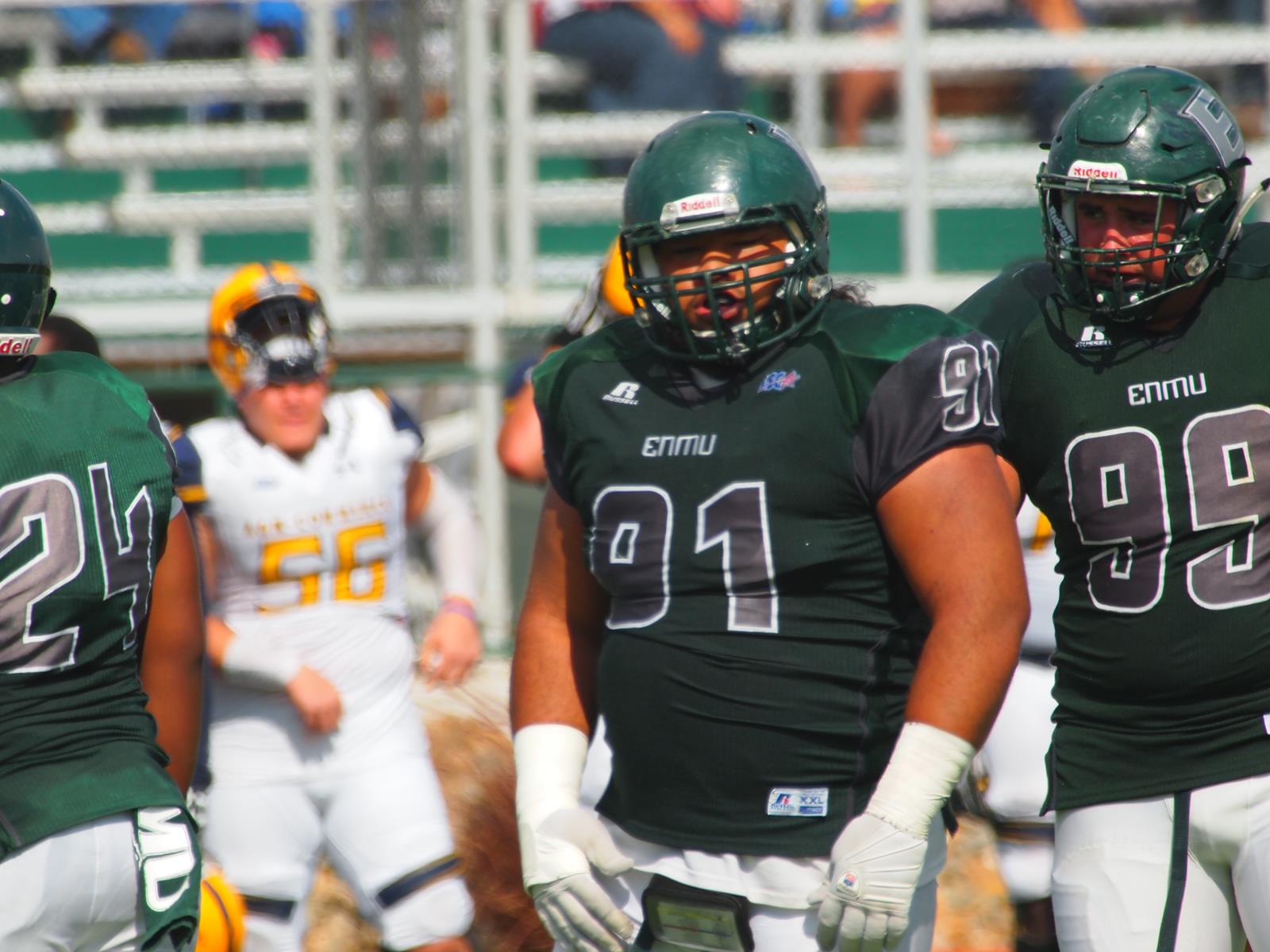 Harry Lehauli - 2016 - Football - Eastern New Mexico University Athletics