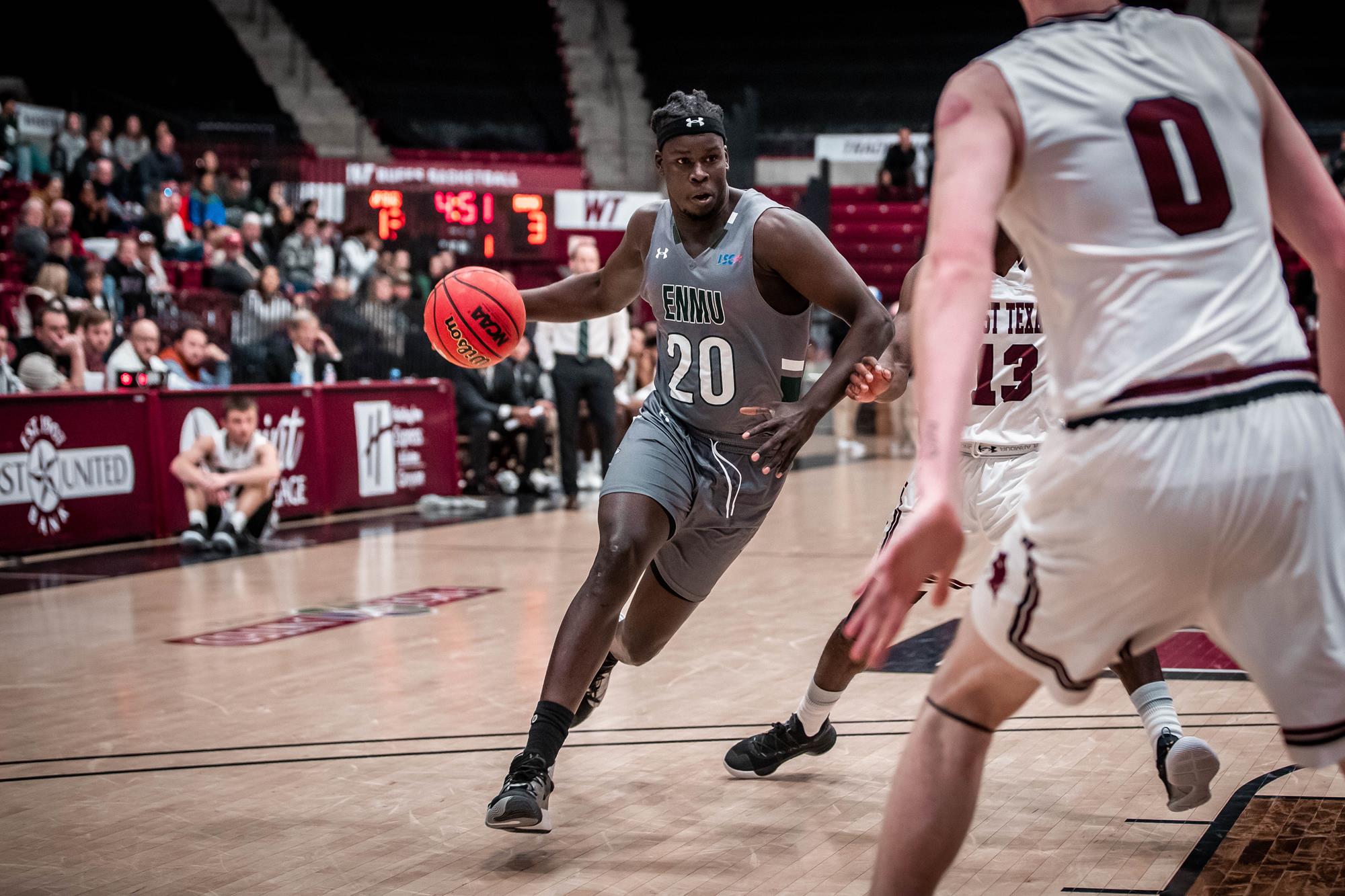 Deng Kuany - 2019-20 - Men's Basketball - Eastern New Mexico University ...