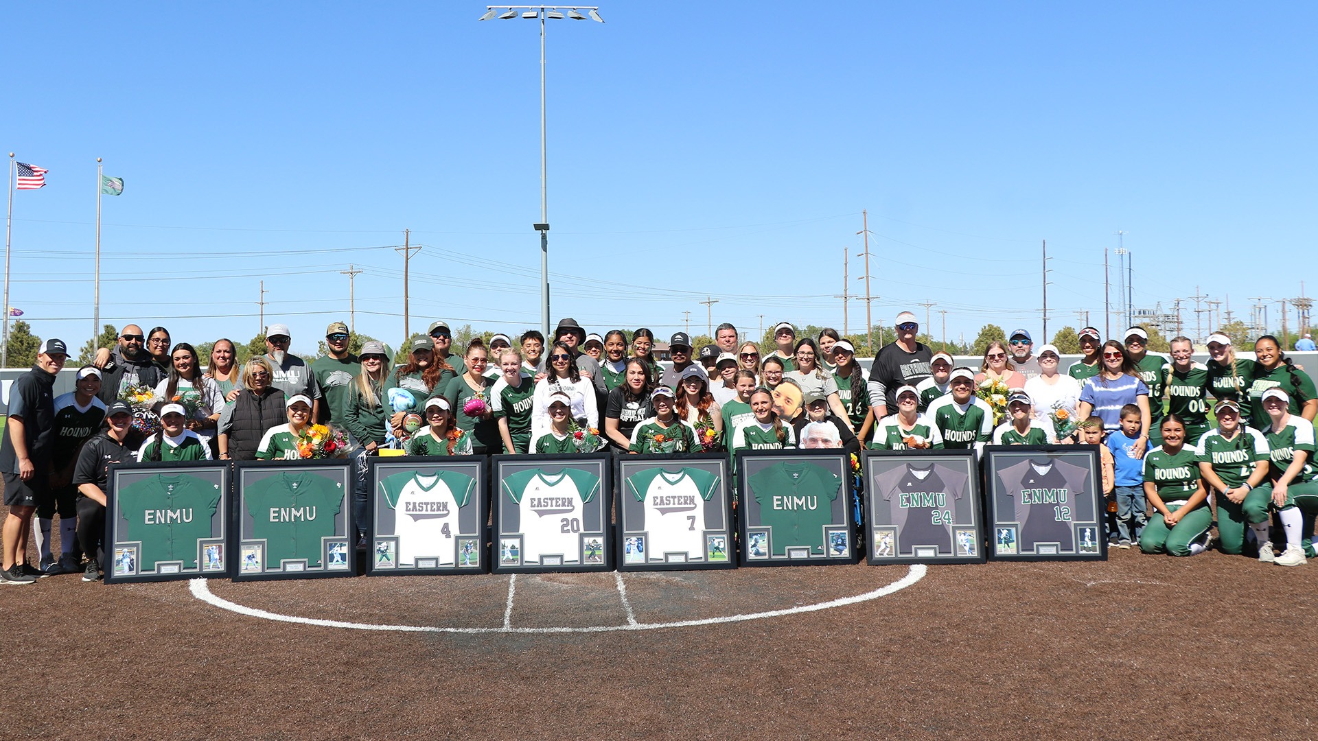 Eight seniors honored after ENMU softball doubleheader - Eastern New ...