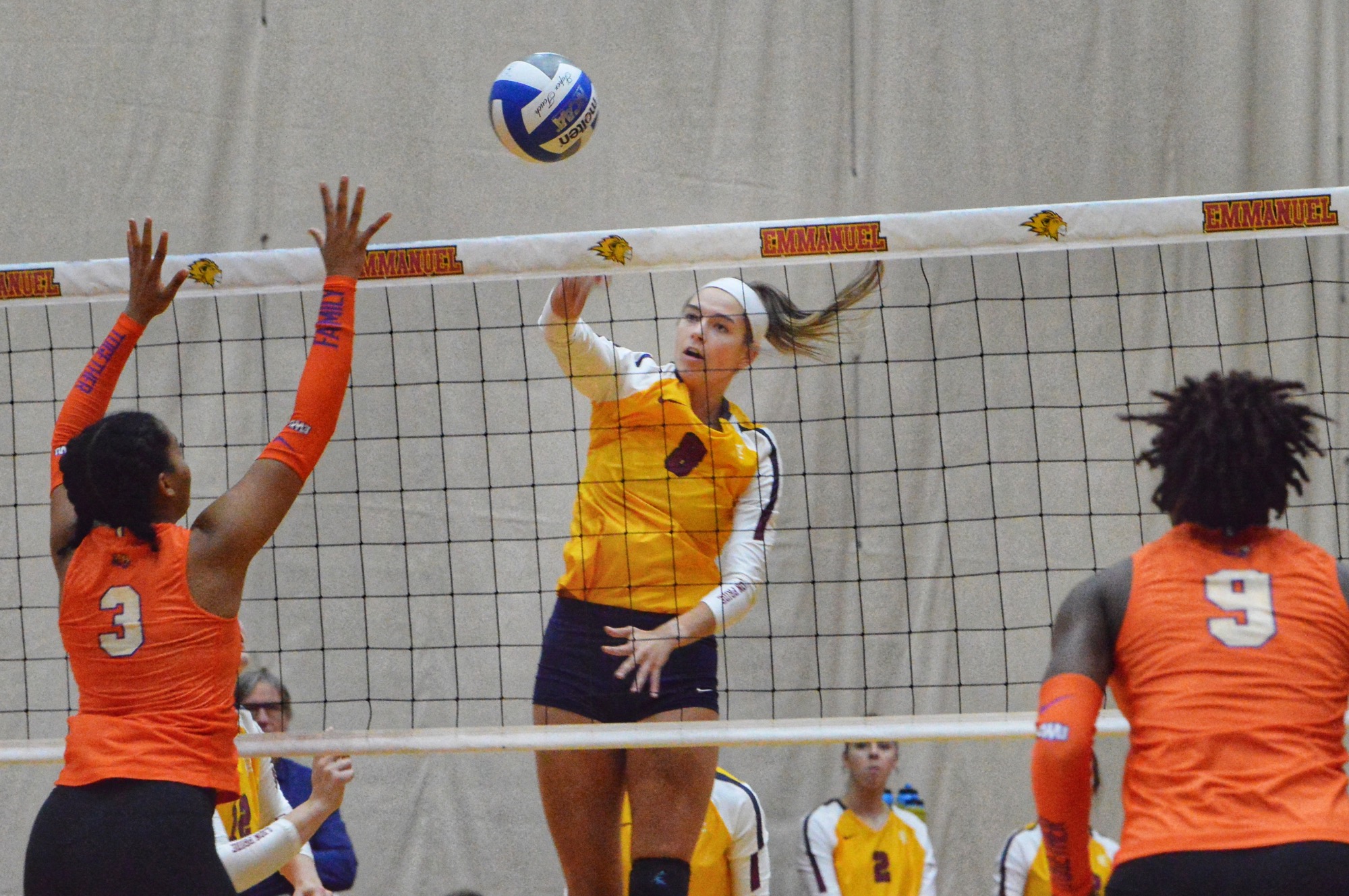 Women's volleyball sweeps Edward Waters 3 sets to none - Emmanuel ...