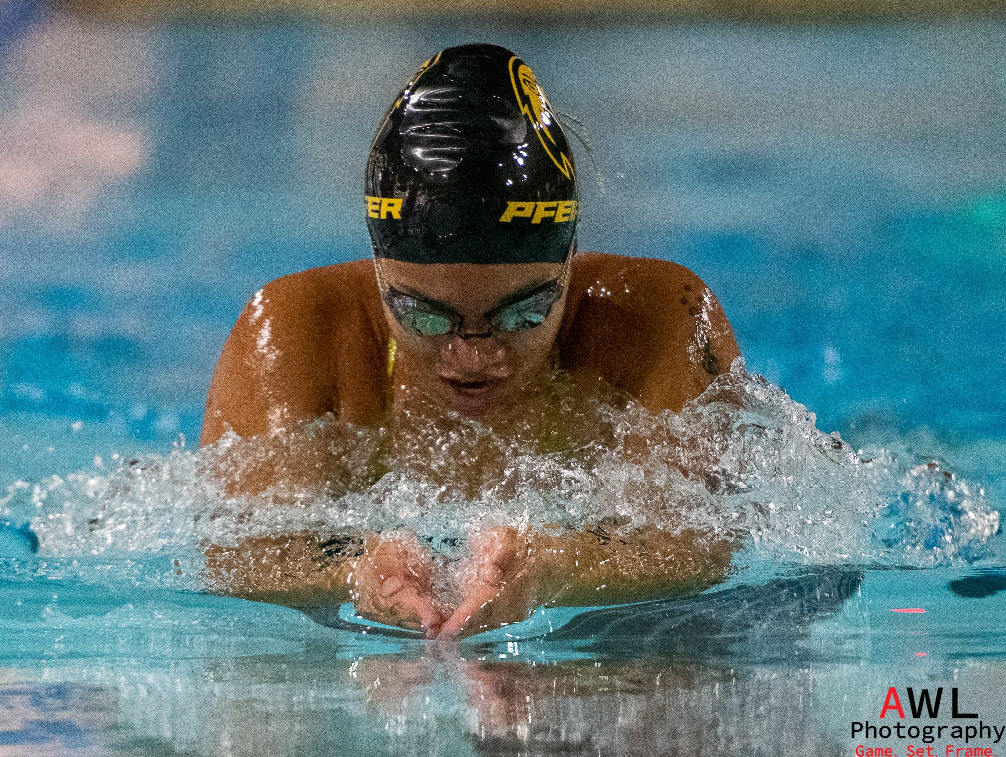 Nyah Hines - 2022-23 - Women's Swimming - Pfeiffer University