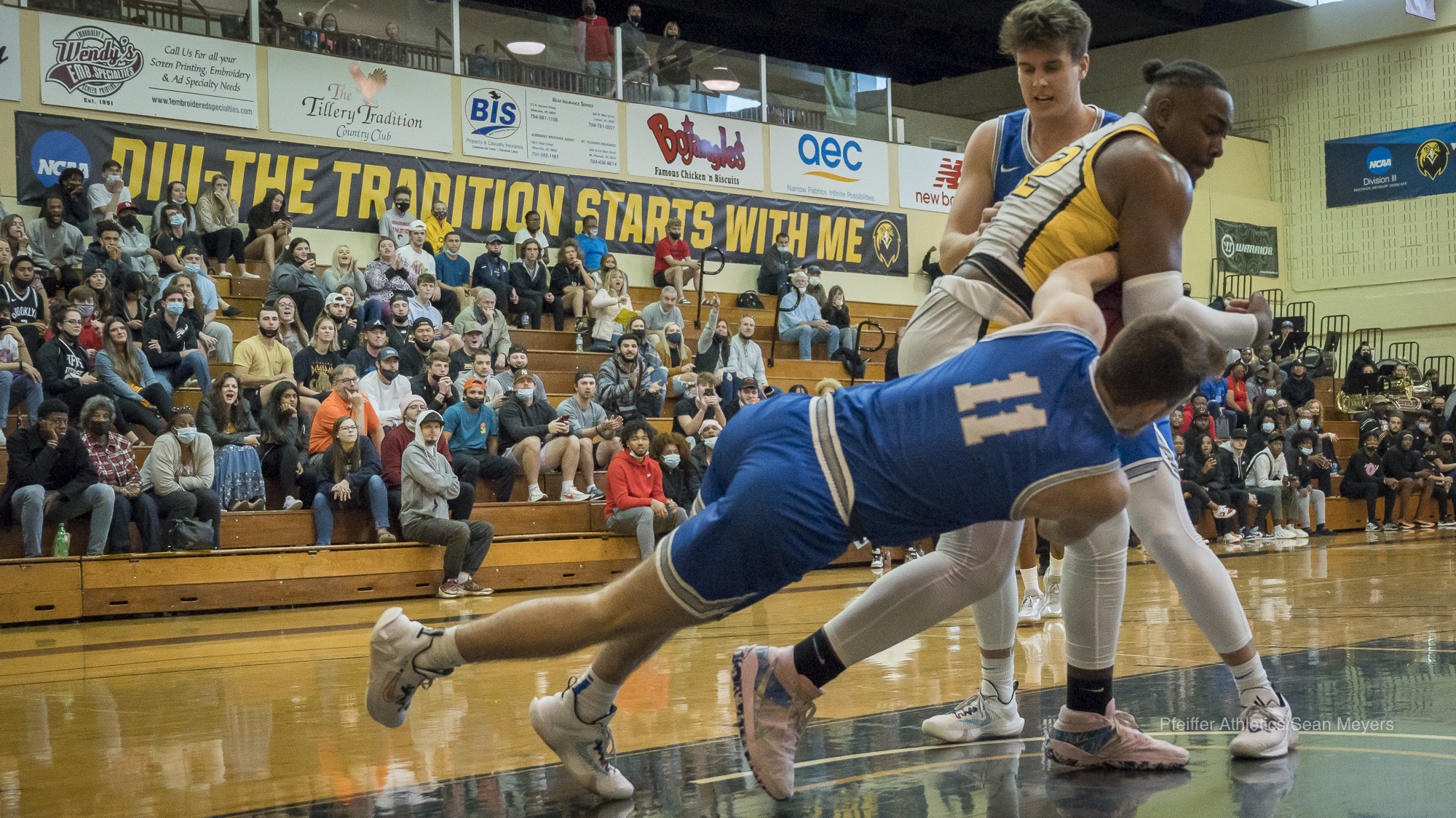 Sabb and Miles Lead Pfeiffer Men to 108-95 Road Win over JWU - Pfeiffer ...