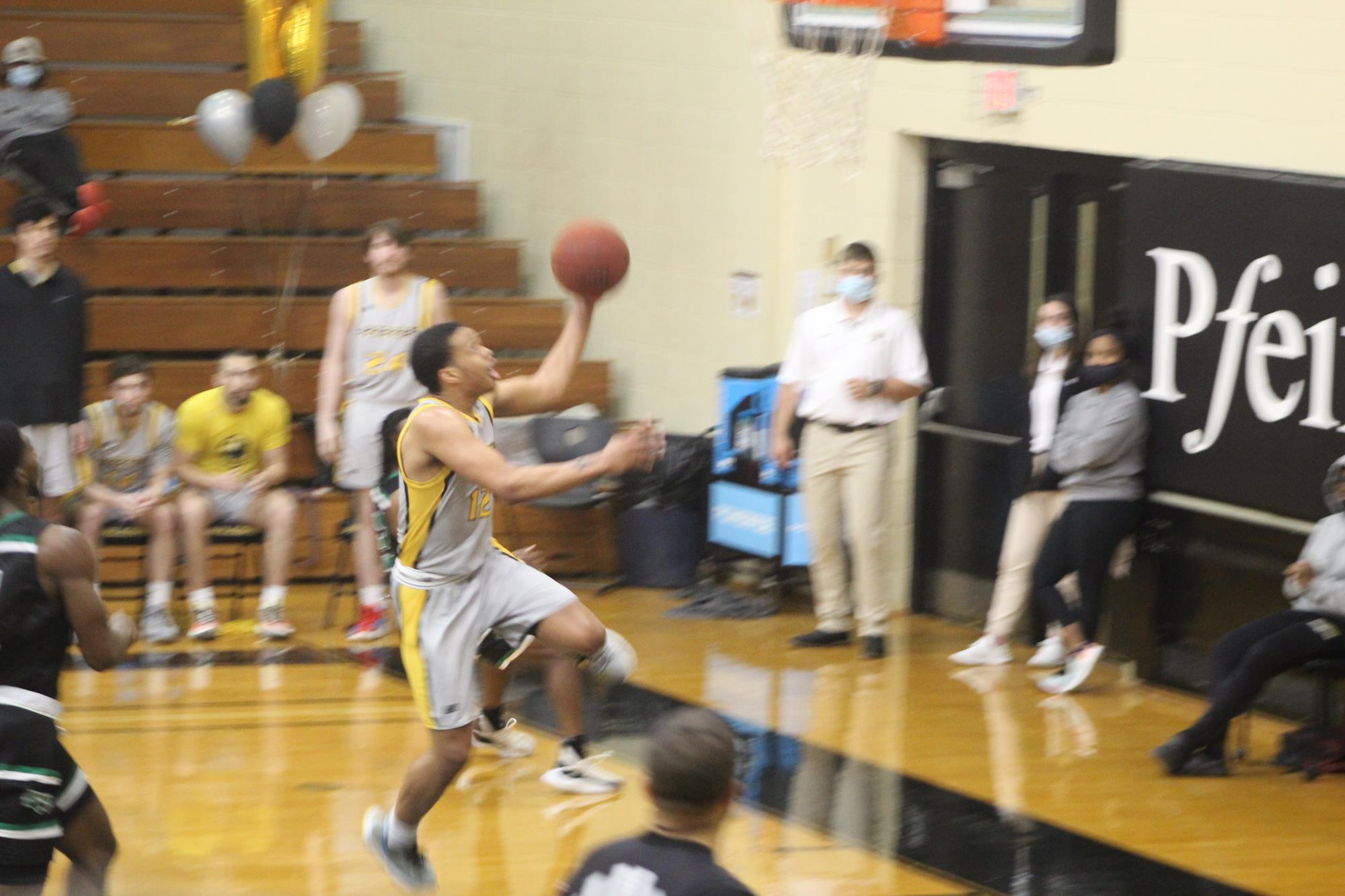 Pfeiffer Men Soar Past Greensboro in Overtime - Pfeiffer University