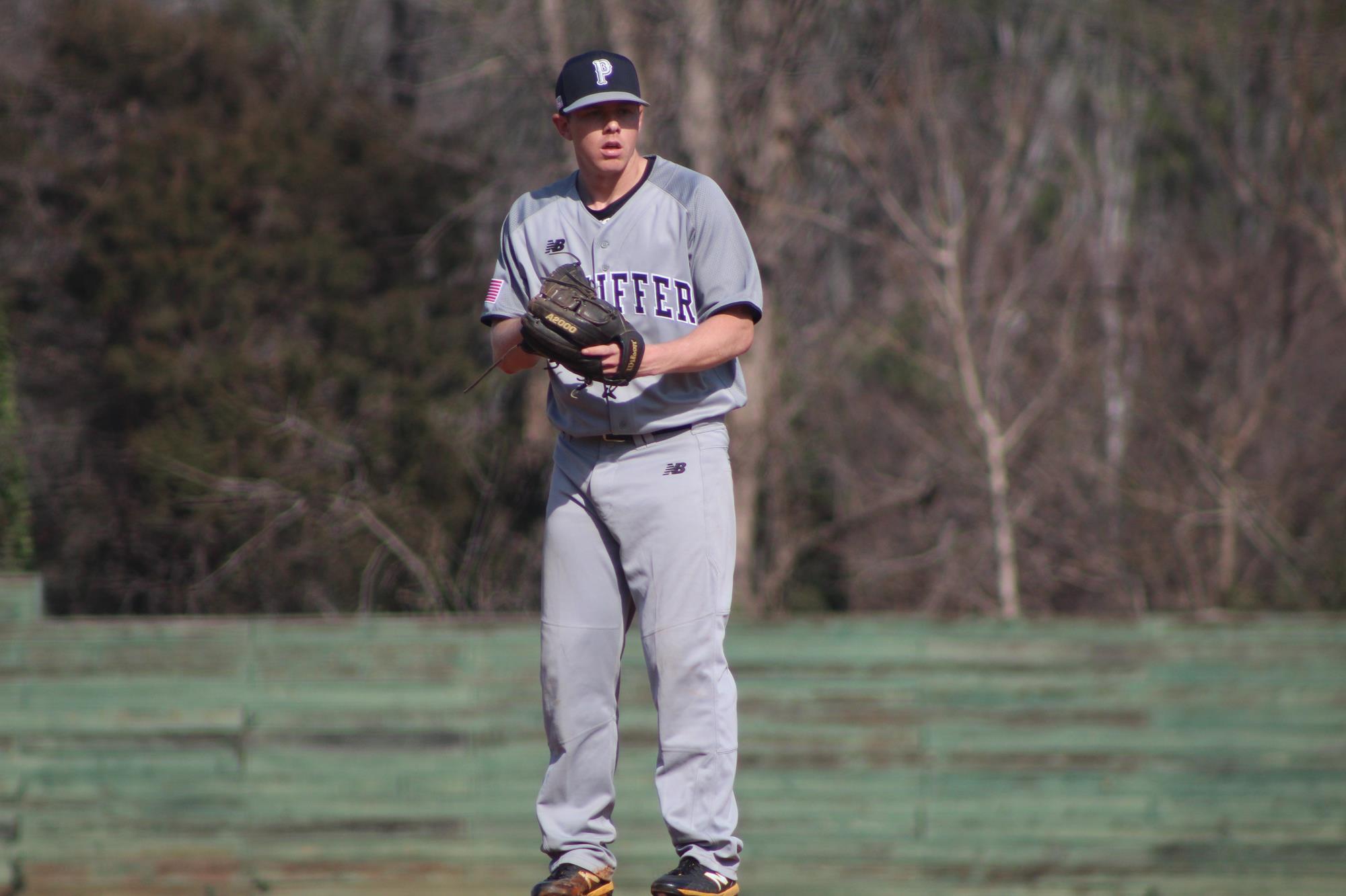 Falcons Split Doubleheader at Guilford - Pfeiffer University