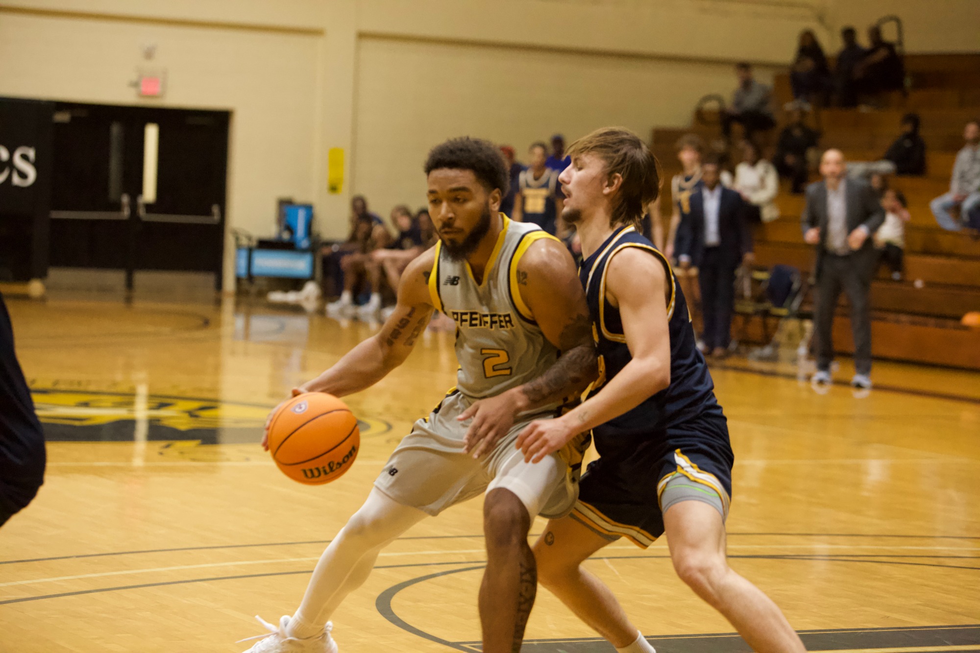 Pfeiffer Men's Basketball Falls 86-84 to Brevard - Pfeiffer University