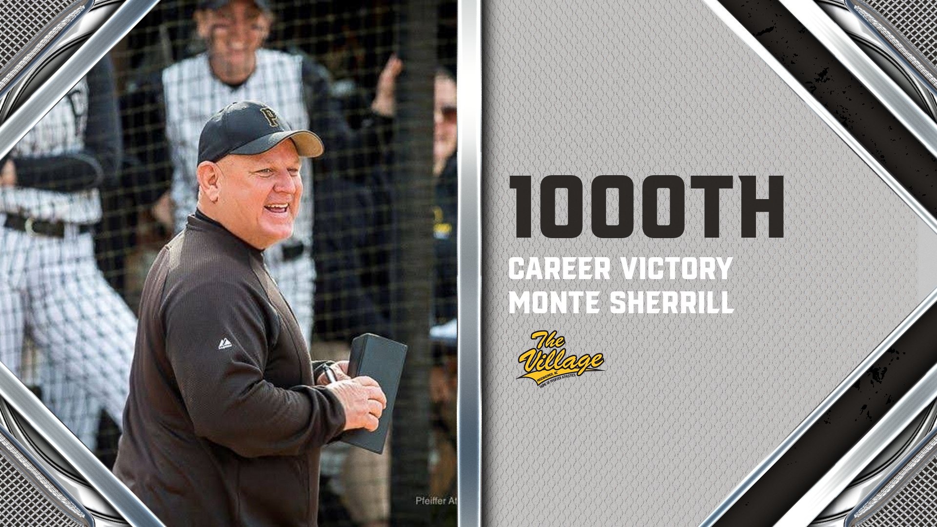 Monte Sherrill Earns Win No. 1,000 in Pfeiffer's DH Sweep at Mary ...