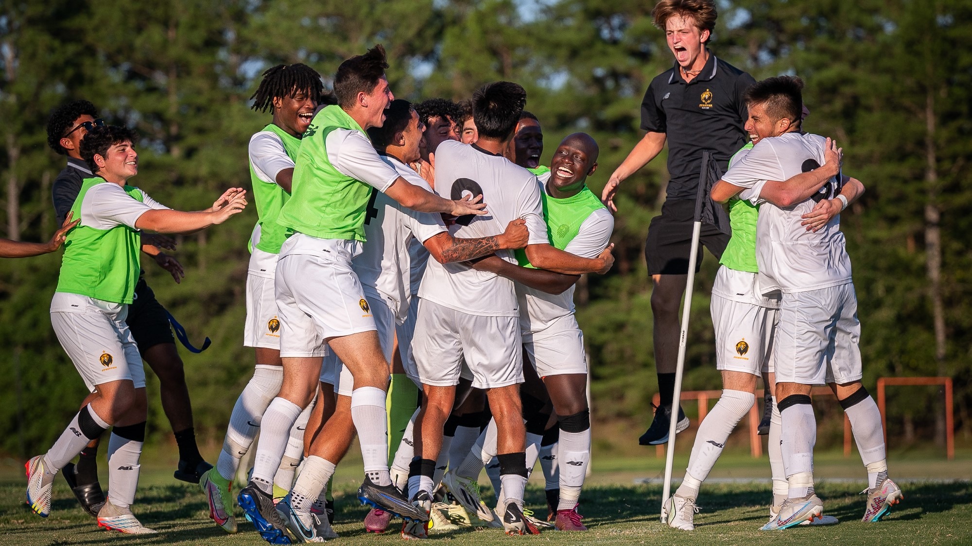 Pfeiffer Men's Soccer Blanks Ferrum 3-0 in Home Opener - Pfeiffer ...