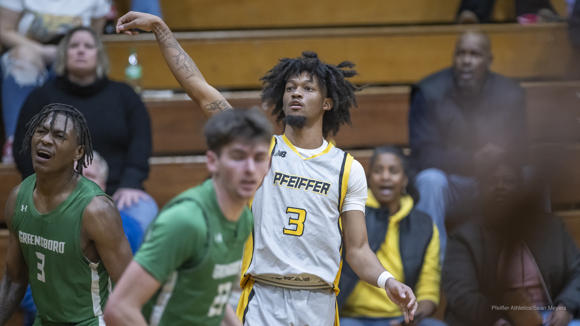 Pfeiffer Torches William Peace From Long Range, Wins 96-78 - Pfeiffer ...
