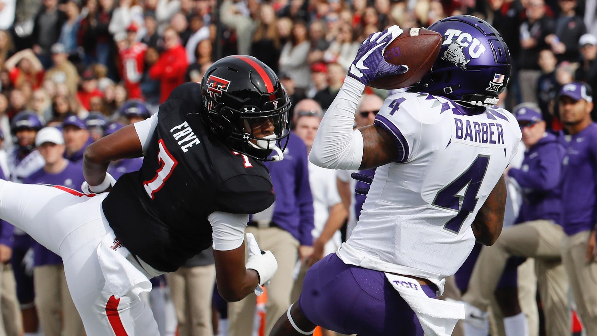 Fumble Recovery Seals Win at Texas Tech - TCU Athletics