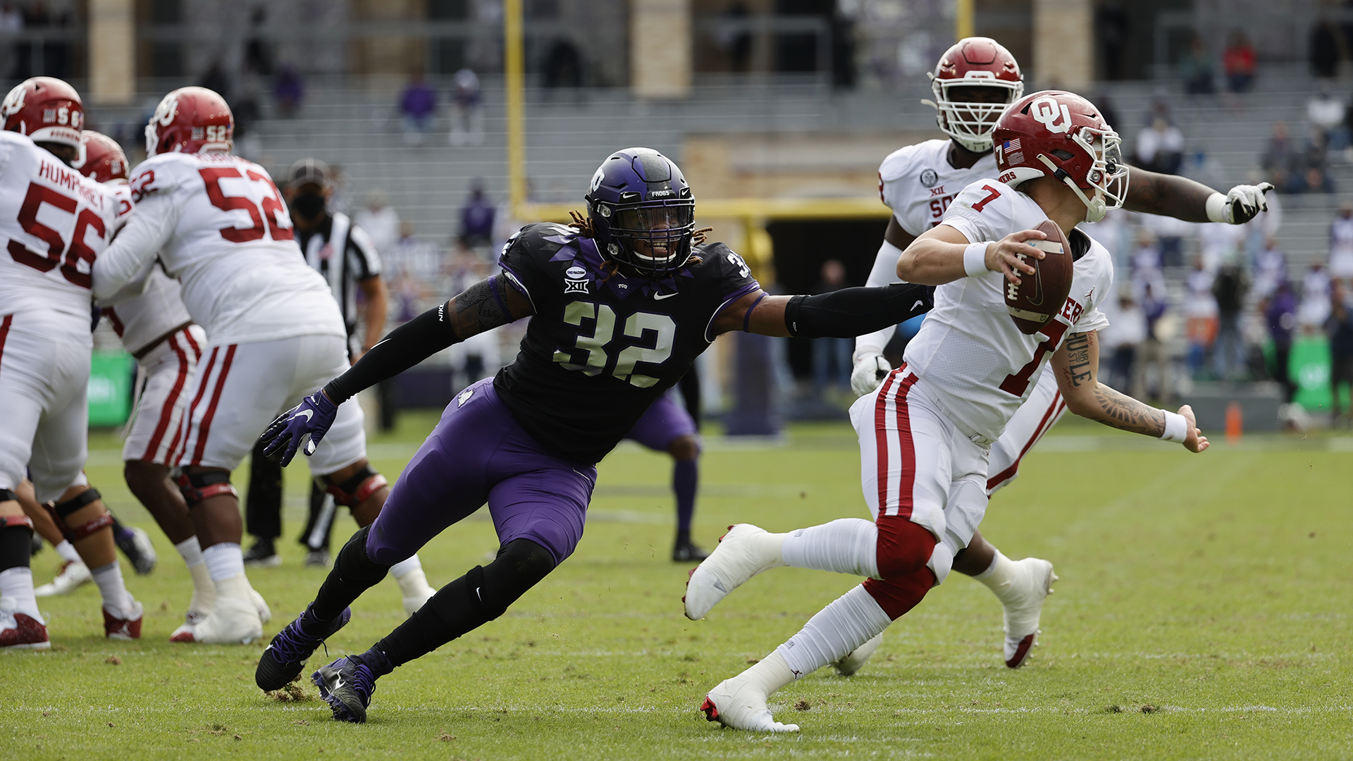 Ochaun Mathis - Football - TCU Athletics