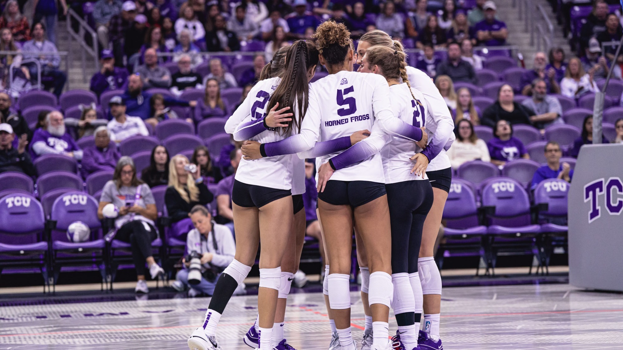 TCU Falls in Five to Iowa State - TCU Athletics