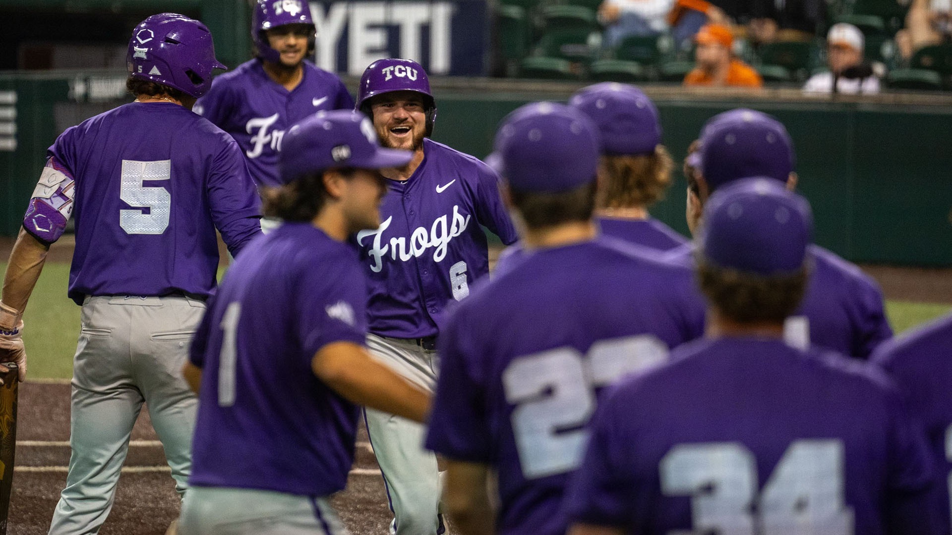 TCU Blanks Texas, 5-0, In Opener - TCU Athletics