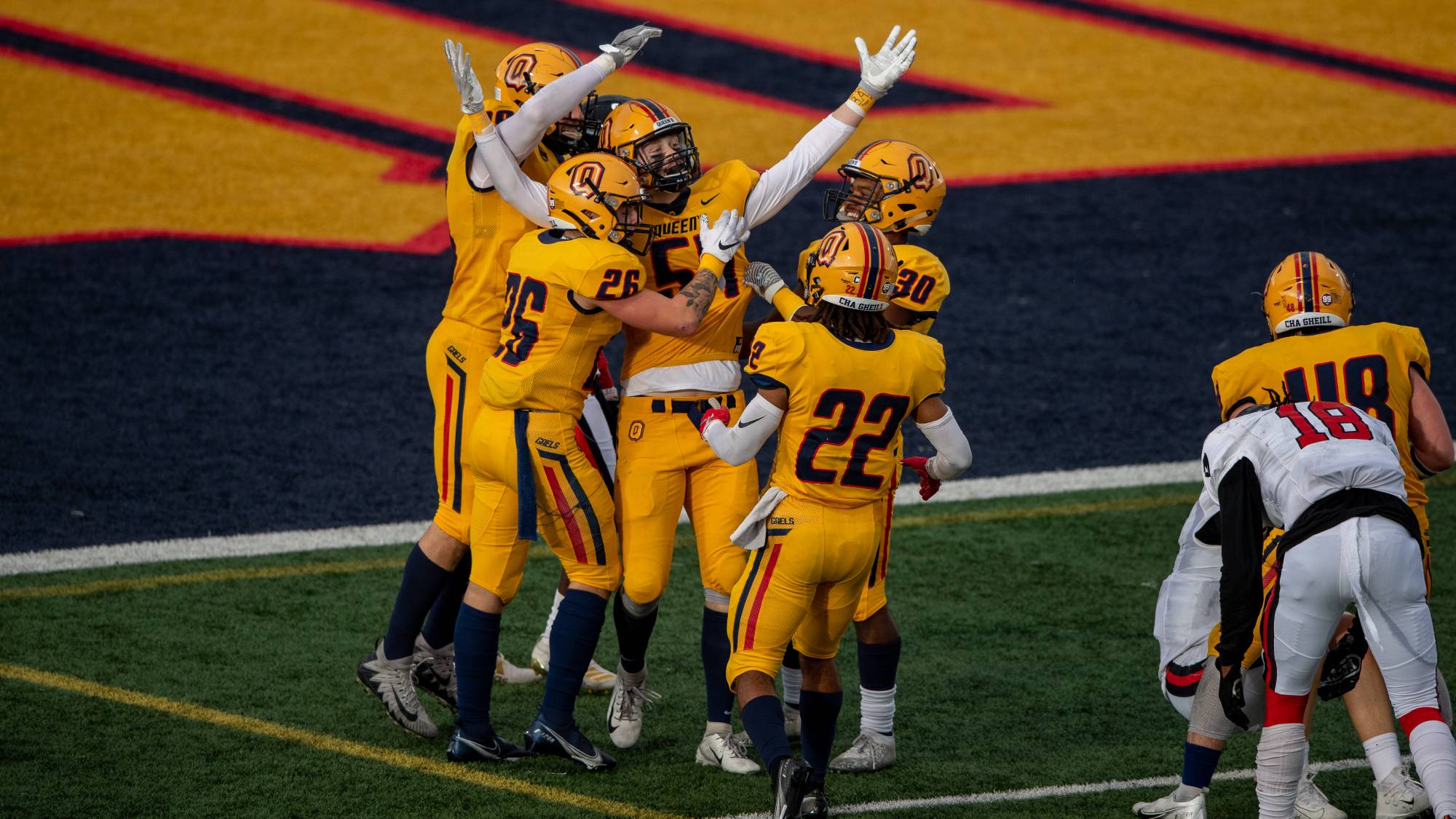 Defence dominates, Keenan throws two touchdowns as Queen's Football ...