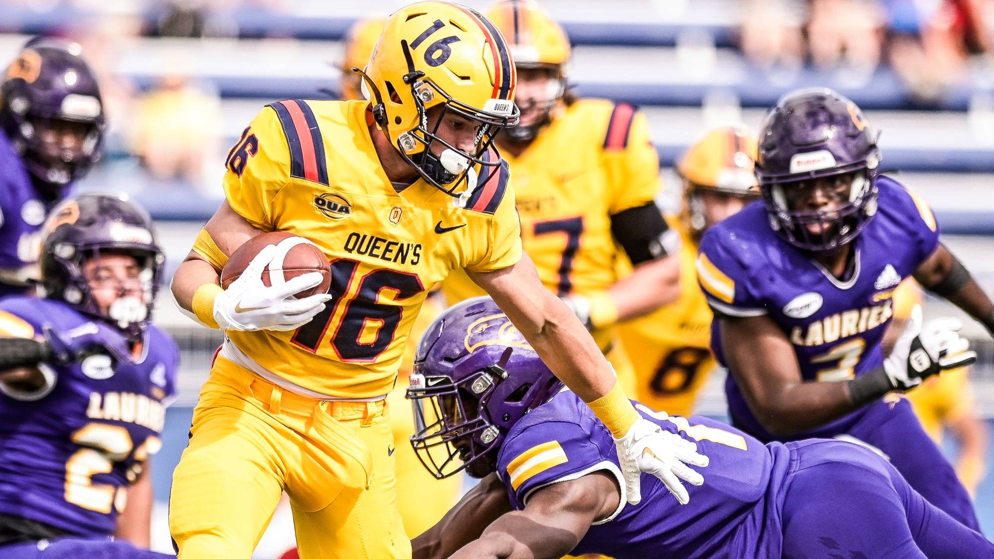 Queen's Football drops tight contest to Laurier in season opener ...