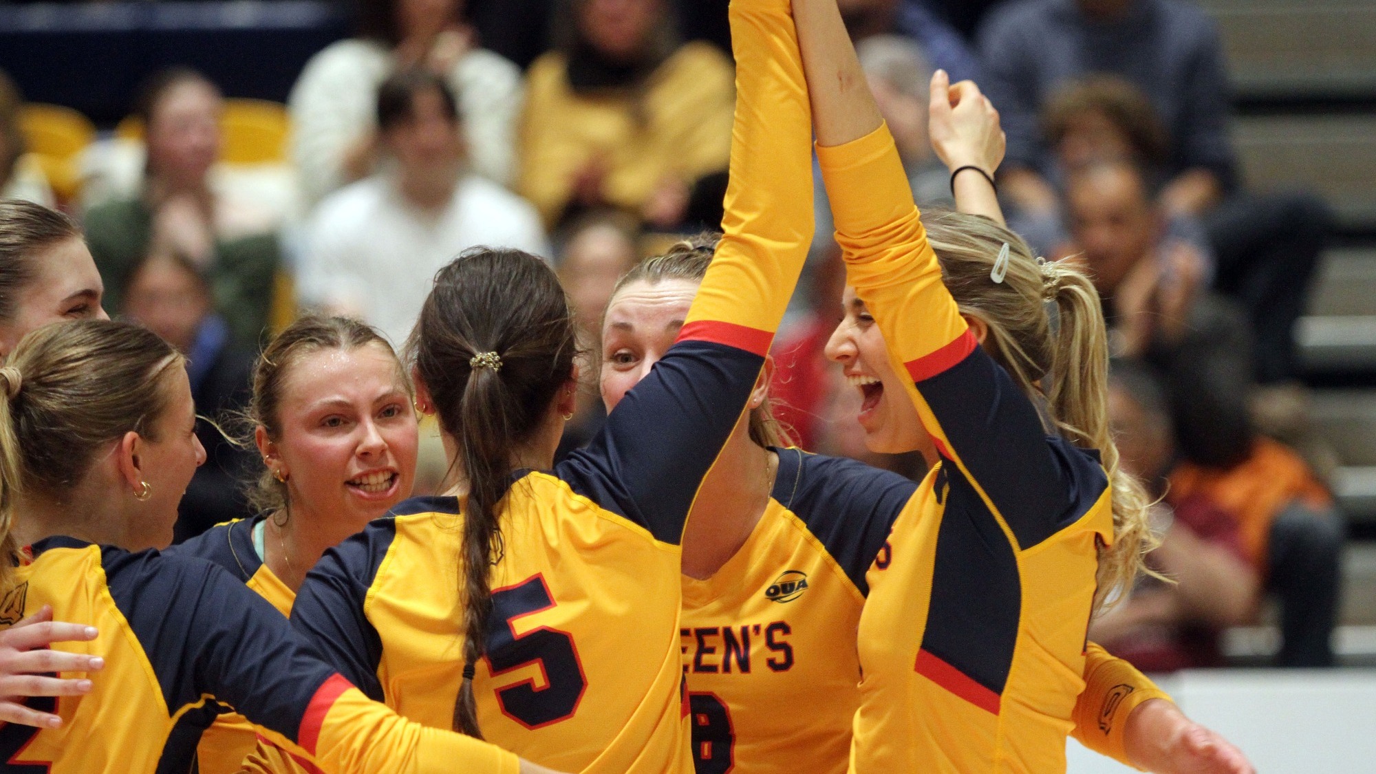 Queen's Women's Volleyball complete weekend sweep with win over Western - Queen's University ...