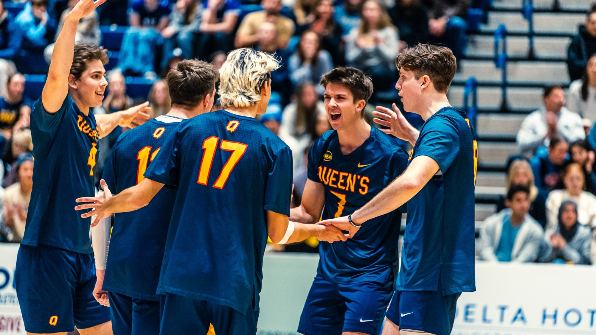 Gaels defeat Mustangs in tight five-sets match - Queen's University ...
