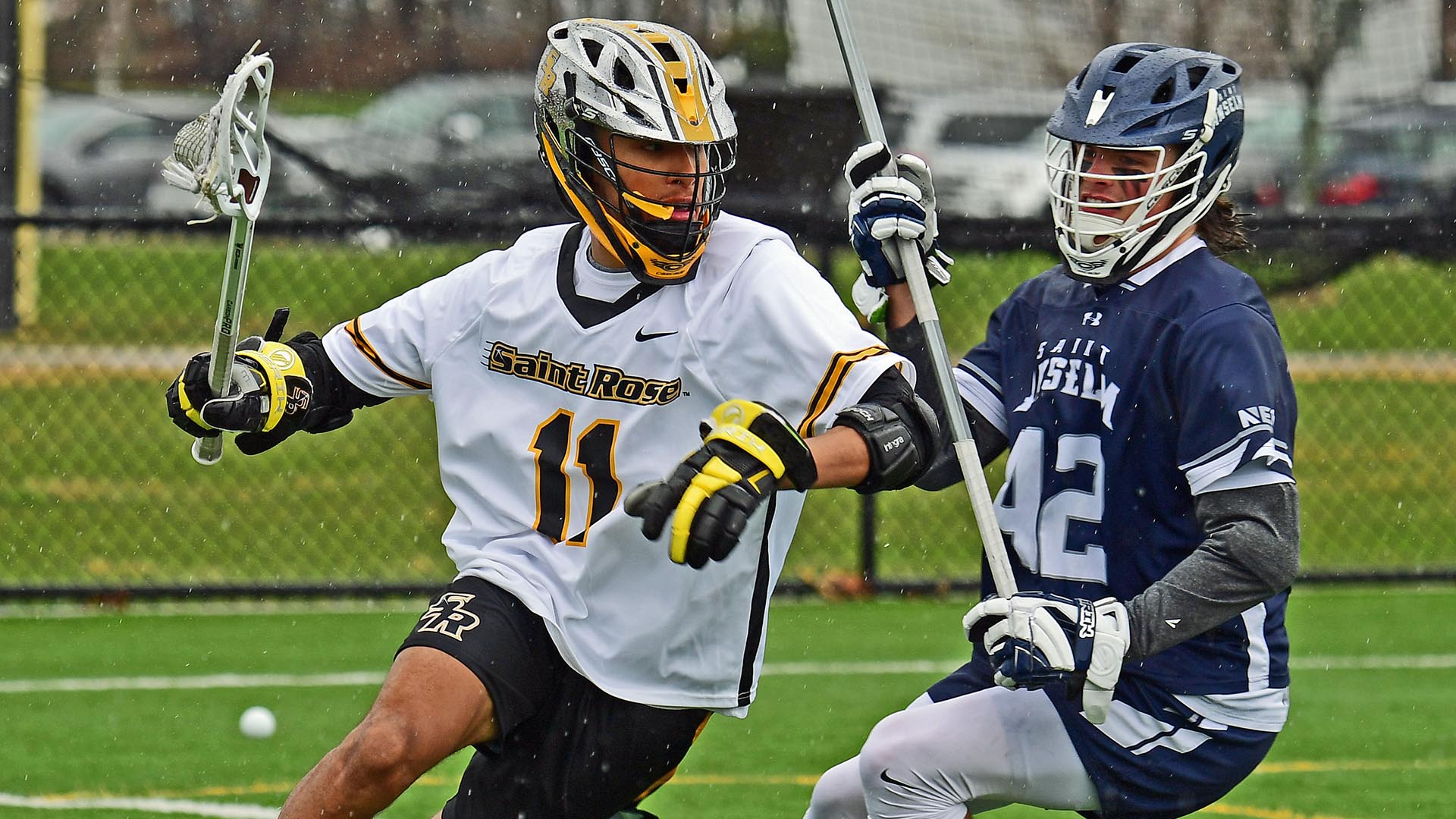 GIBSON NETS FOUR GOALS IN SETBACK AT #10 SAINT ANSLEM - College of Saint Rose Athletics