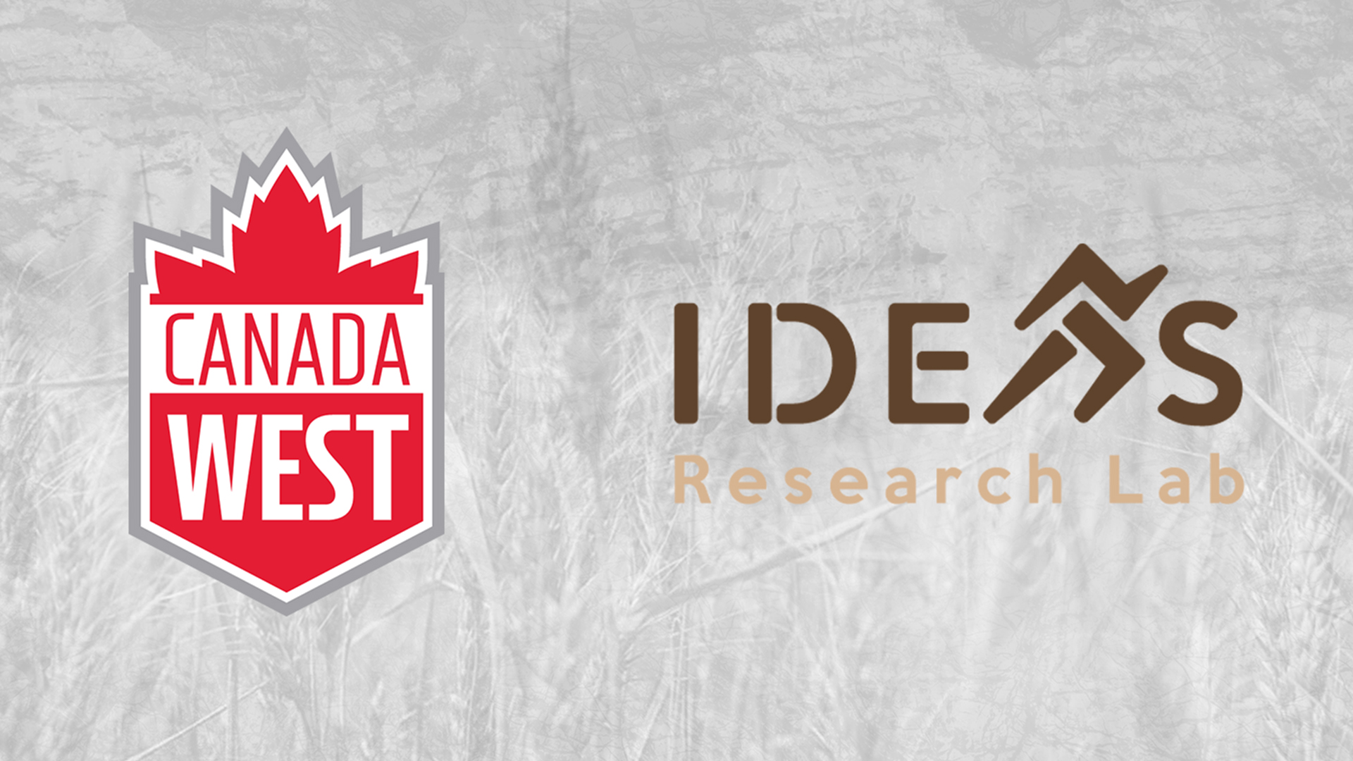 Canada West partners with IDEAS Research Lab - University of British ...