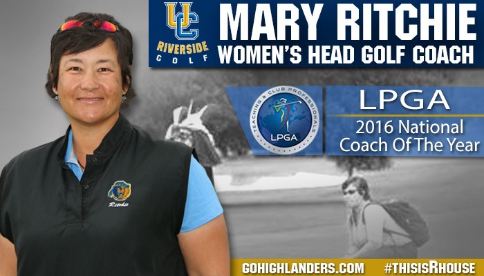 Women's Golf Coach Mary Ritchie Named LPGA National Coach of the Year ...