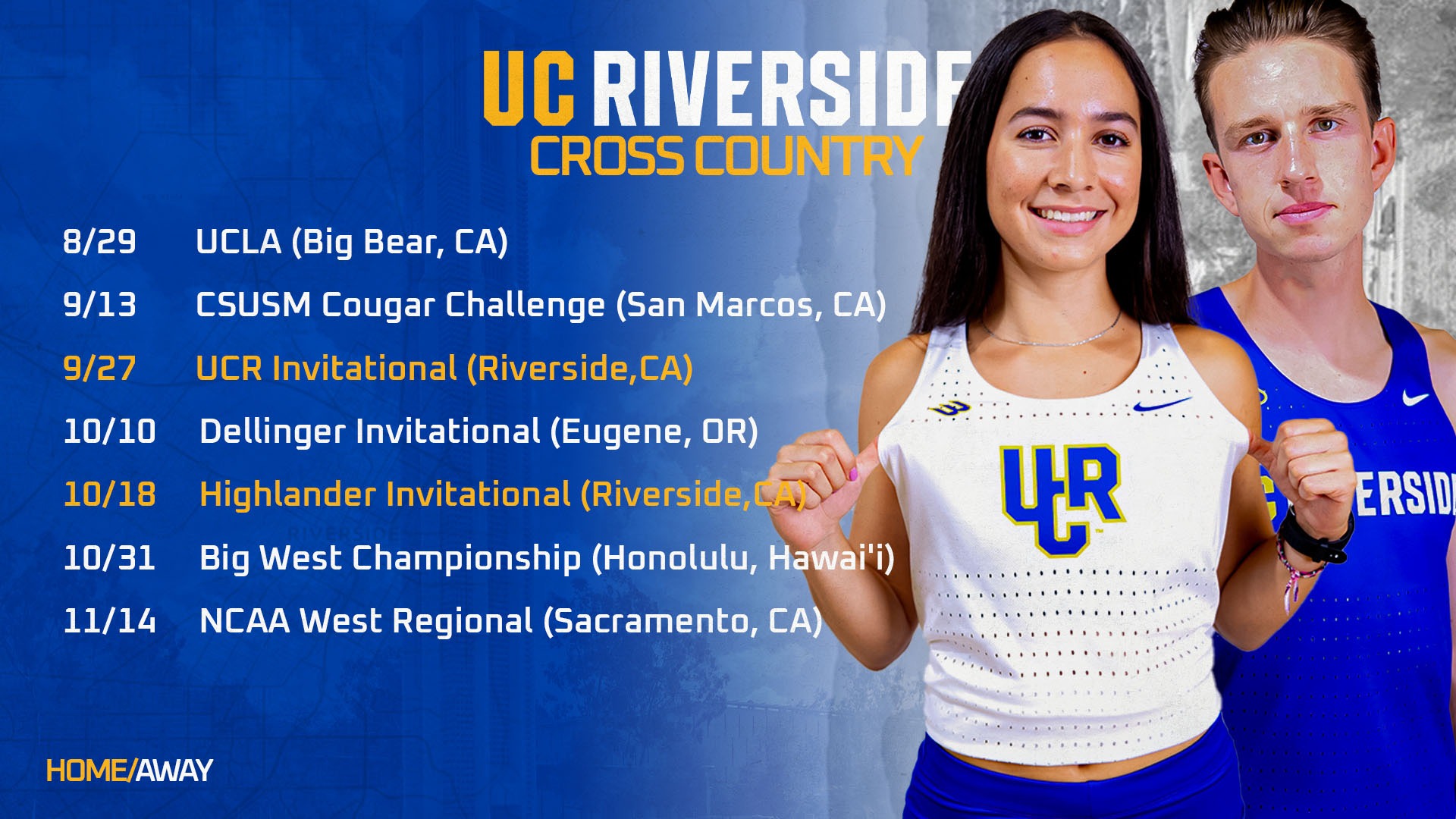 UCR Cross Country Teams Test Against Strong Regional Field at UCR ...