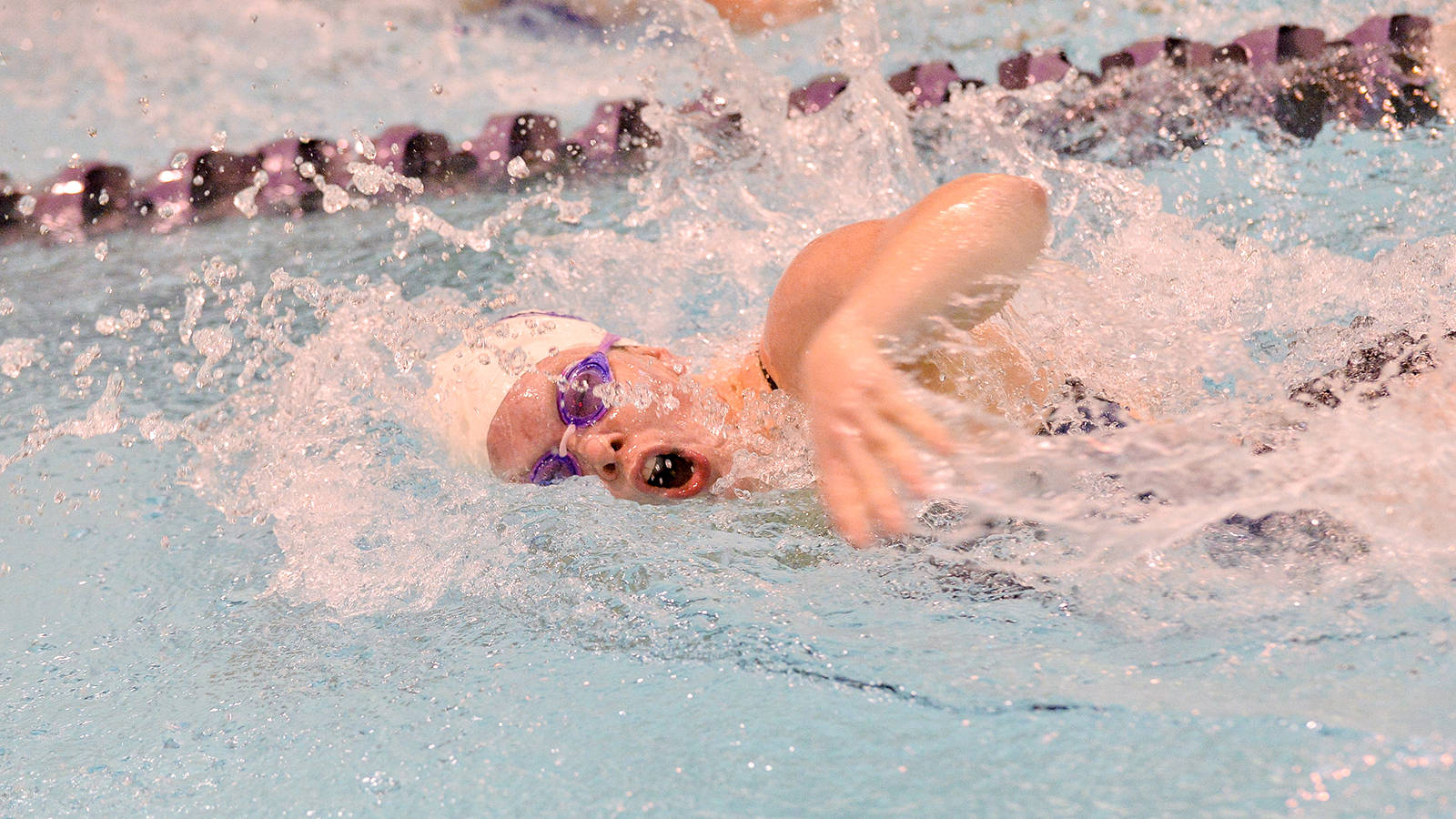 Women's Swimming & Diving Defeats Iona - Holy Cross Athletics