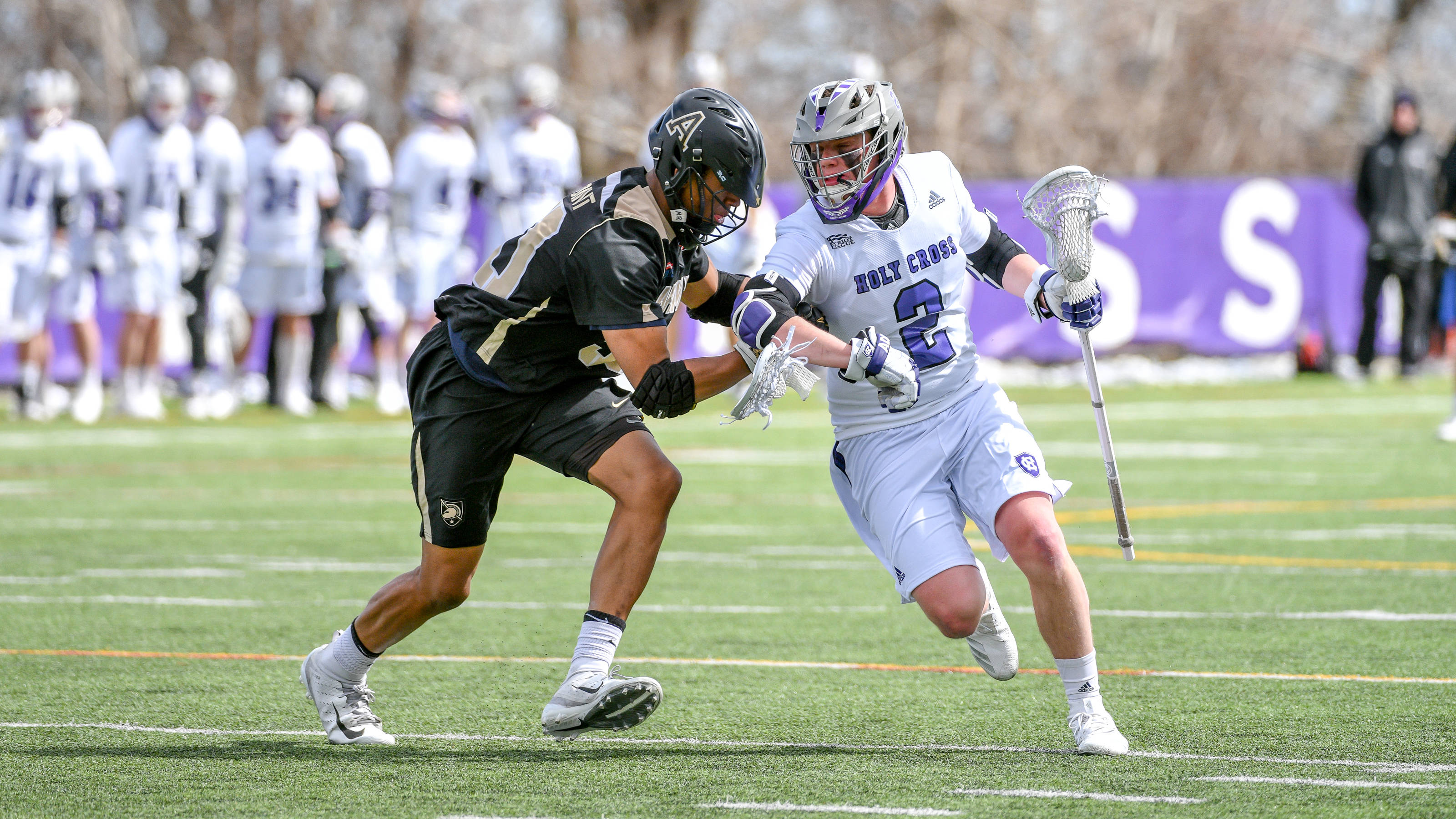 Men's Lacrosse Edged By #18 Army West Point, 7-6 - Holy Cross Athletics