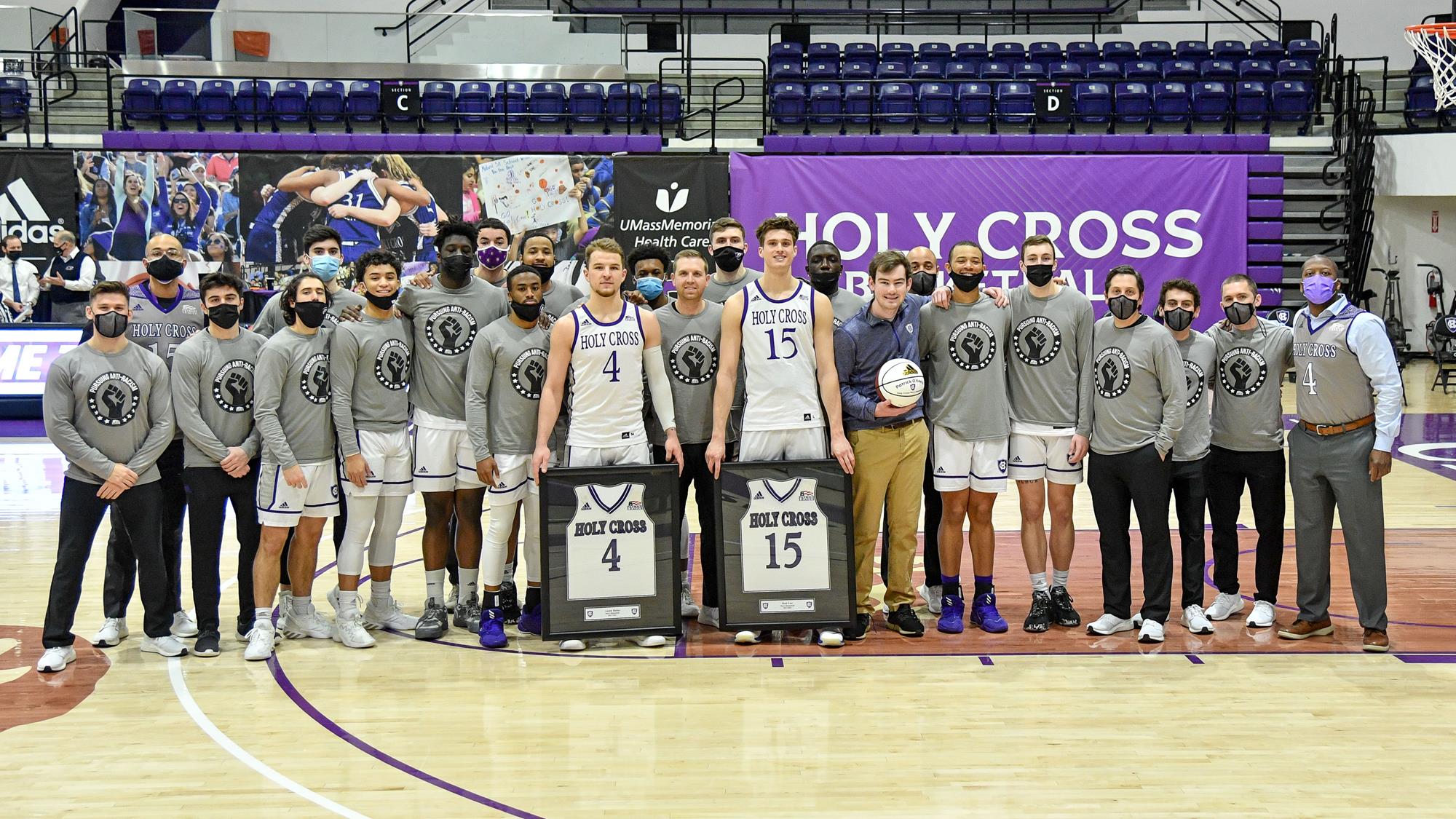 Holy Cross defeats Army West Point 67-51 on Senior Day - Holy Cross ...