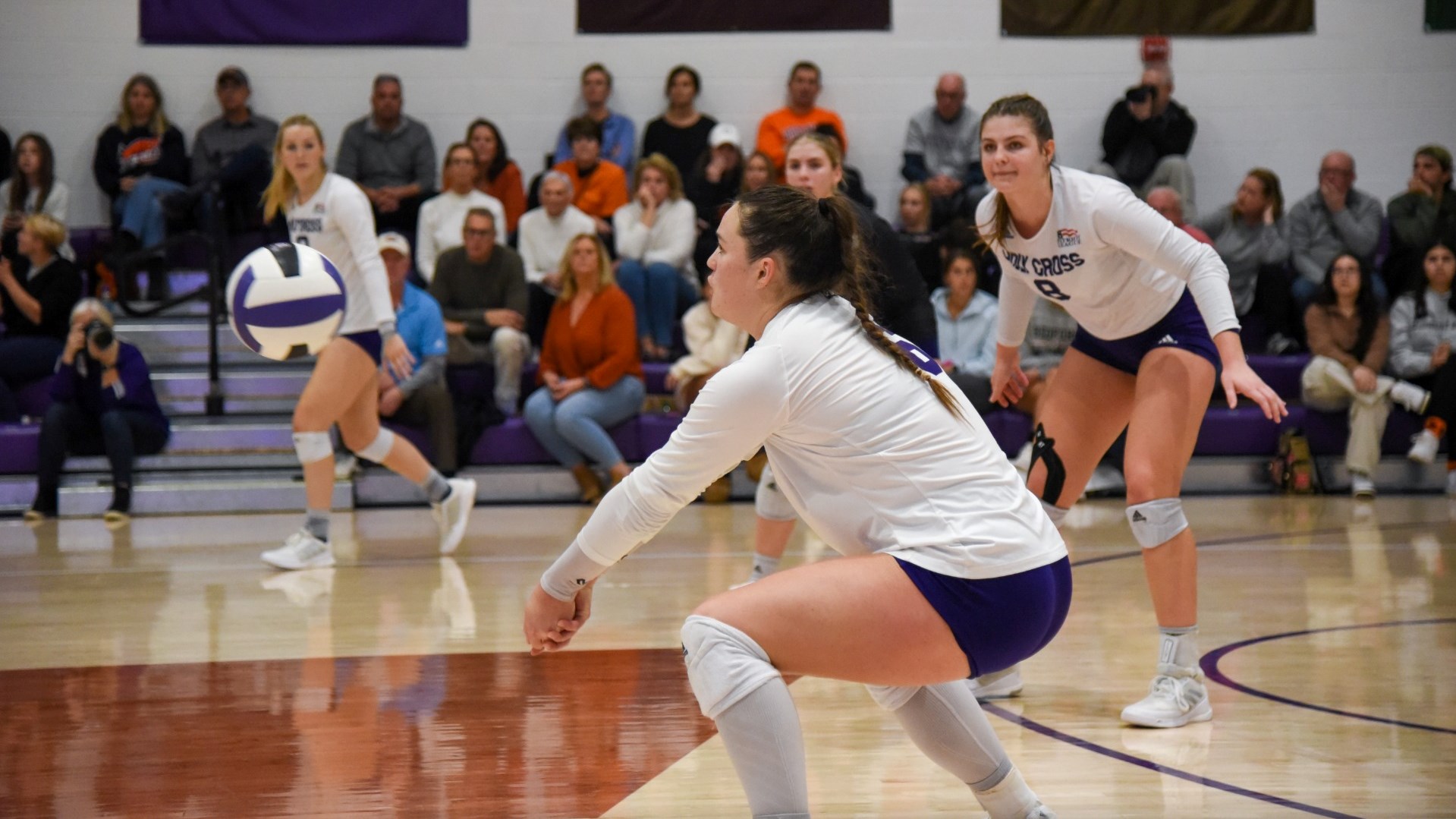 Abbie Lane key in Crusader volleyball comeback versus Bucknell - Holy ...
