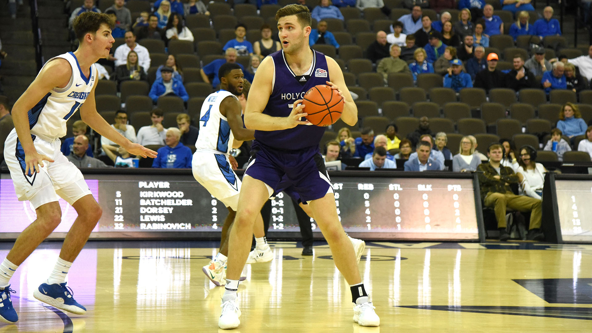 Michael Rabinovich - 2023-24 - Men's Basketball - Holy Cross Athletics