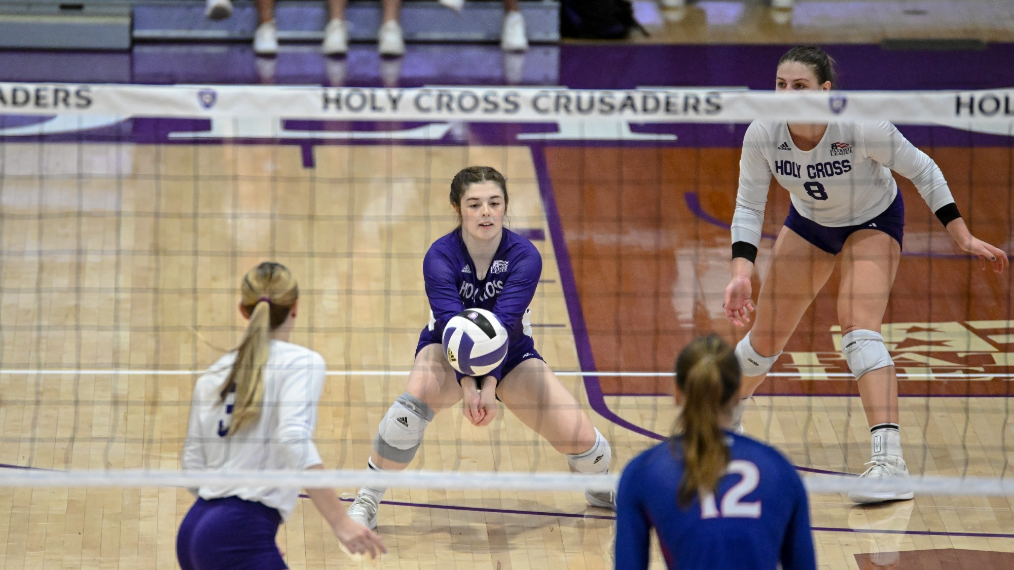 Volleyball upended by Bucknell - Holy Cross Athletics