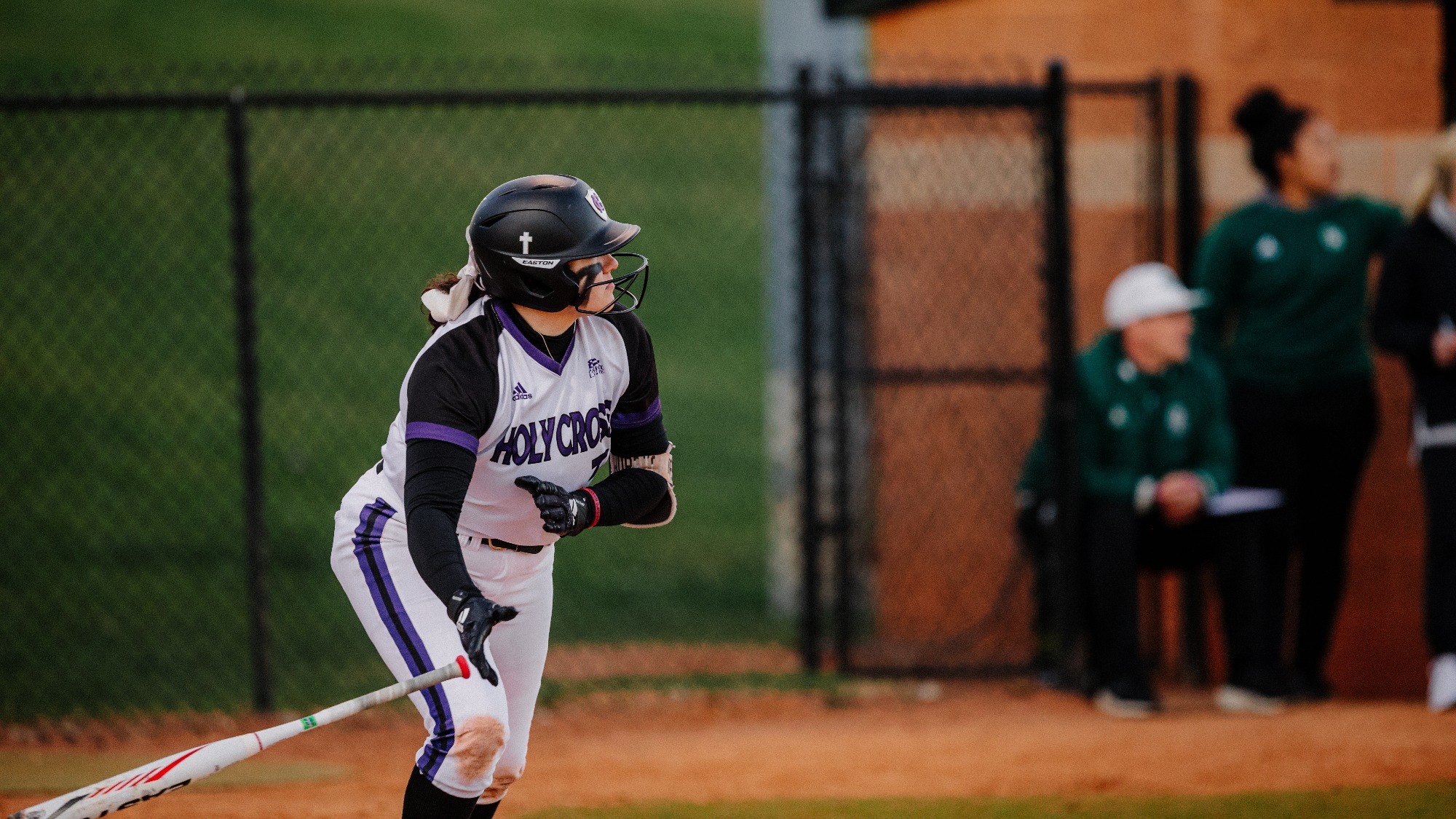 Softball drops pair of games in spring break opener - Holy Cross Athletics