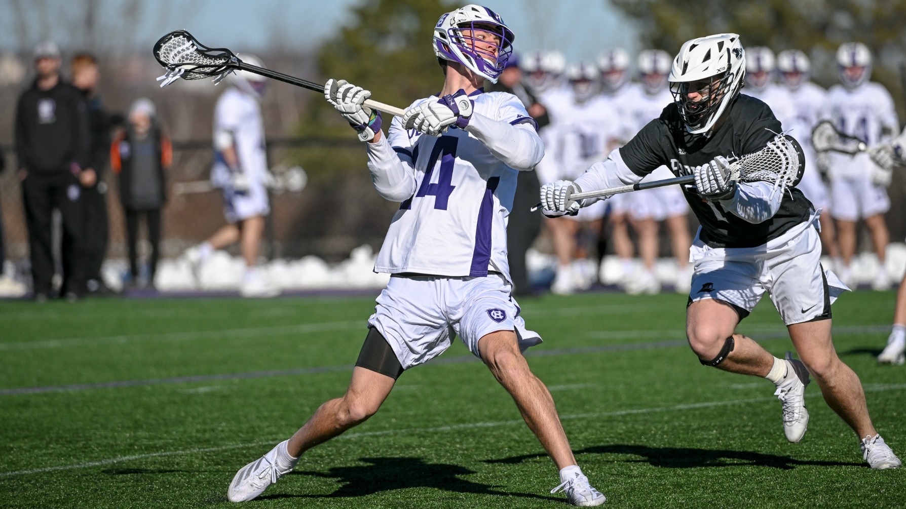 Men's lacrosse edged by Friars in season opener - Holy Cross Athletics